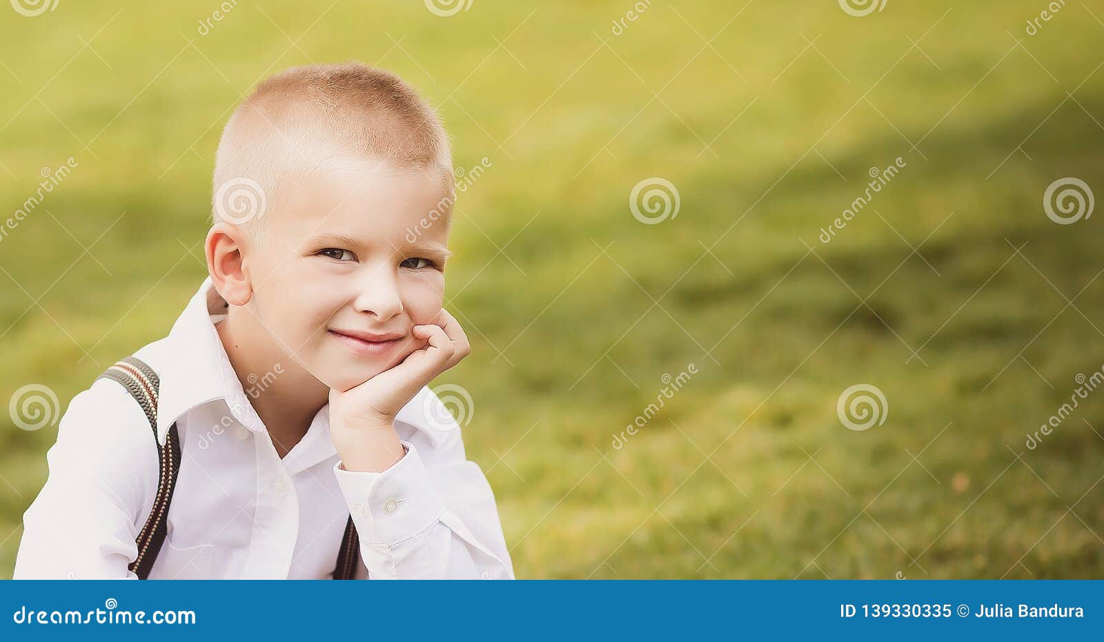 The BOY HAPPY with Big Beautiful Eyes Stock Image - Image of balls ...
