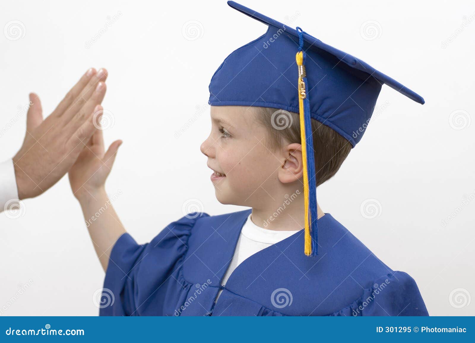 Boy / happy graduate stock image. Image of smiling, light - 301295