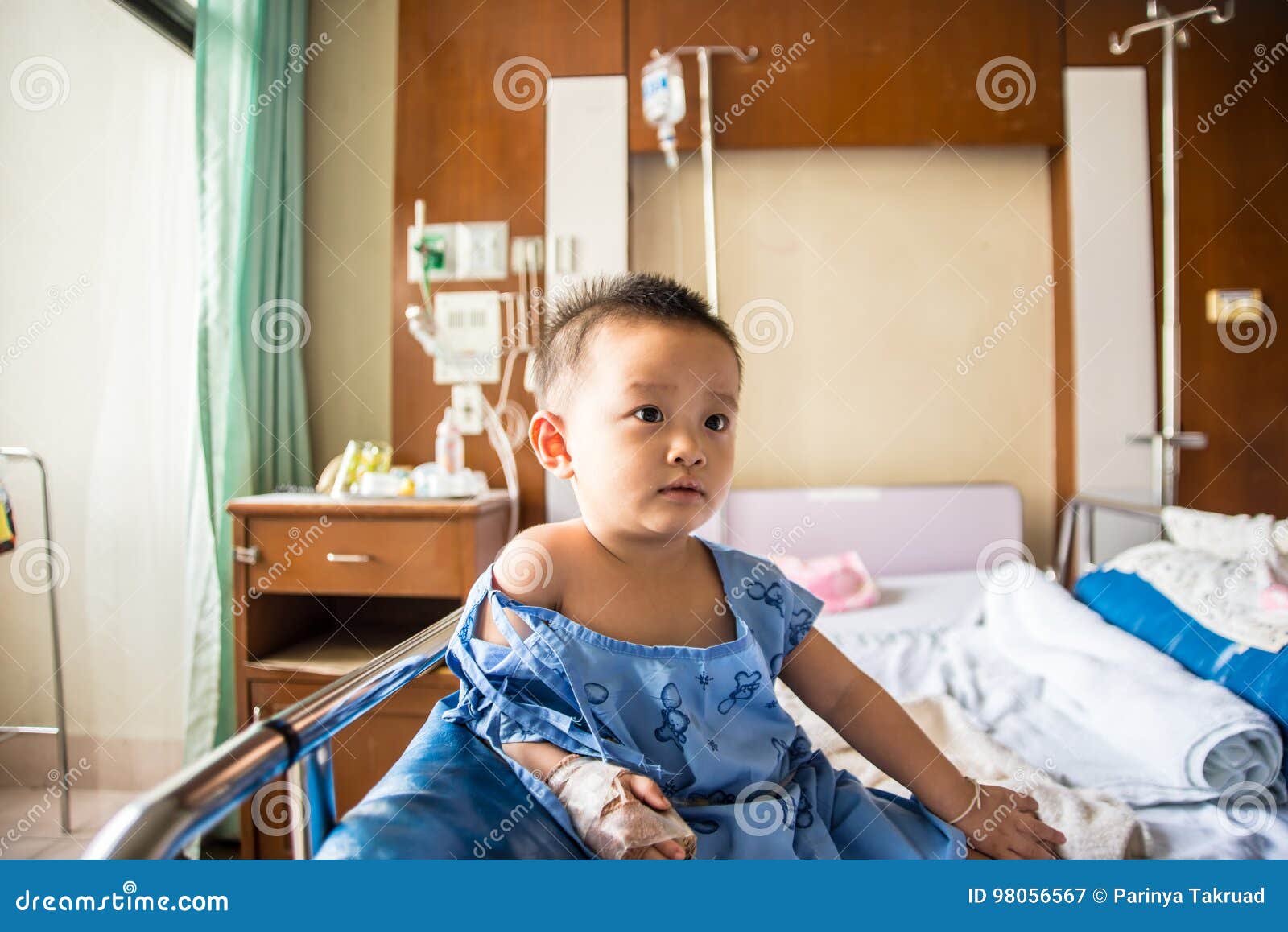 A boy has got sick. stock image. Image of doctor, health - 98056567