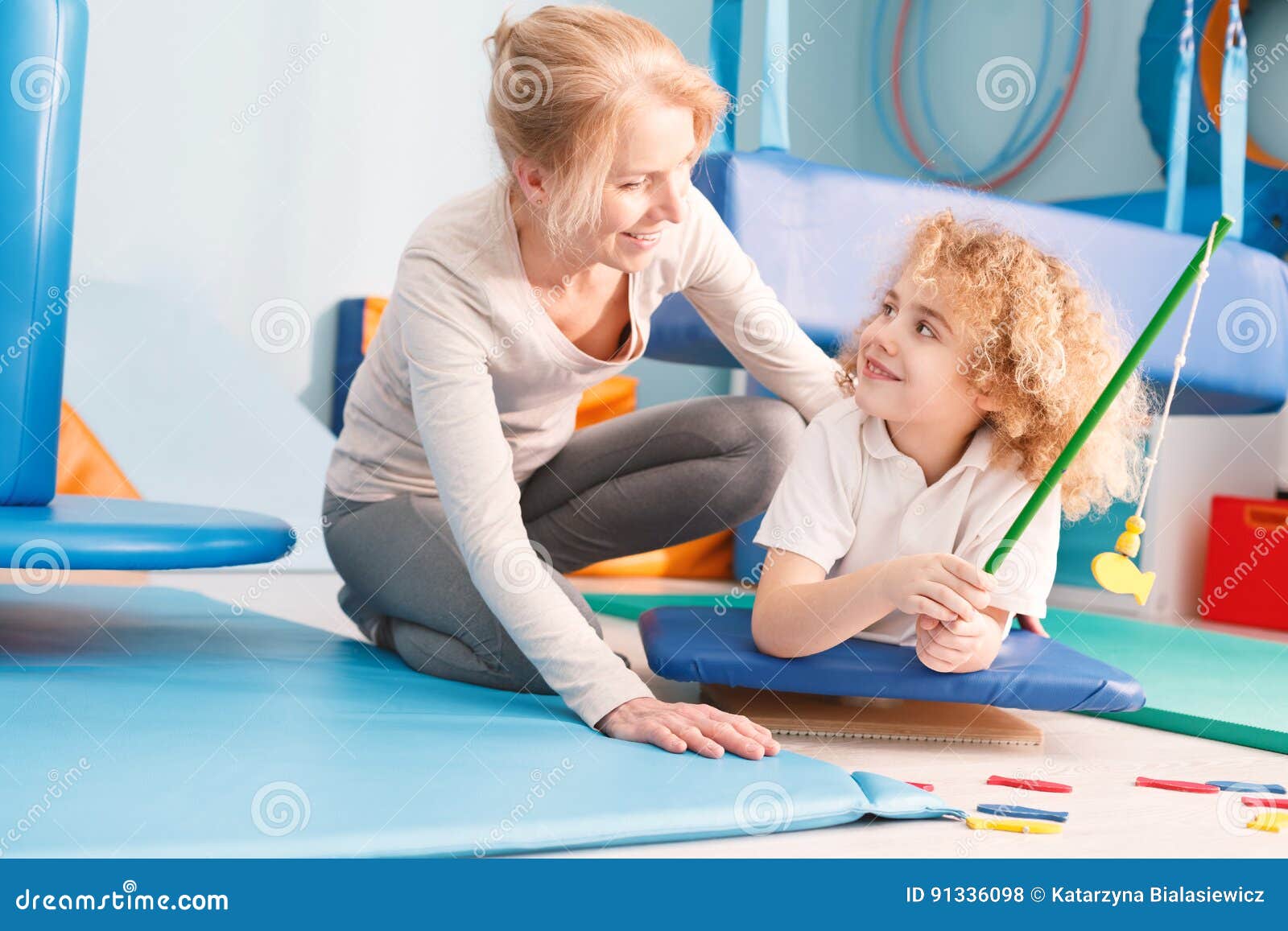 Boy Having Fun during Therapy Stock Photo - Image of autism, sensory ...