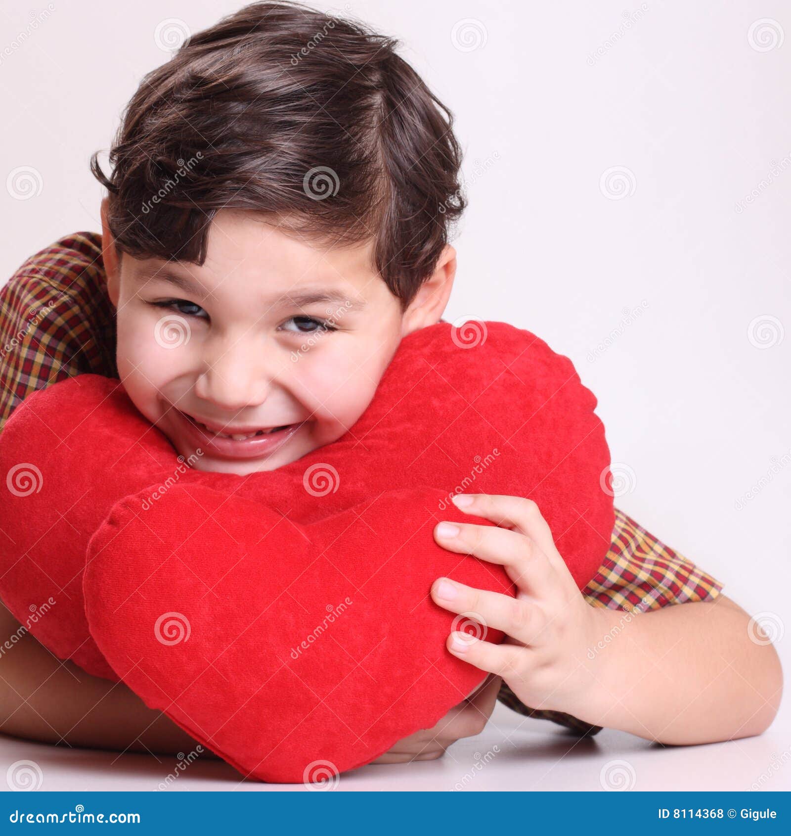 Boy And Heart Picture. Image: 8114368