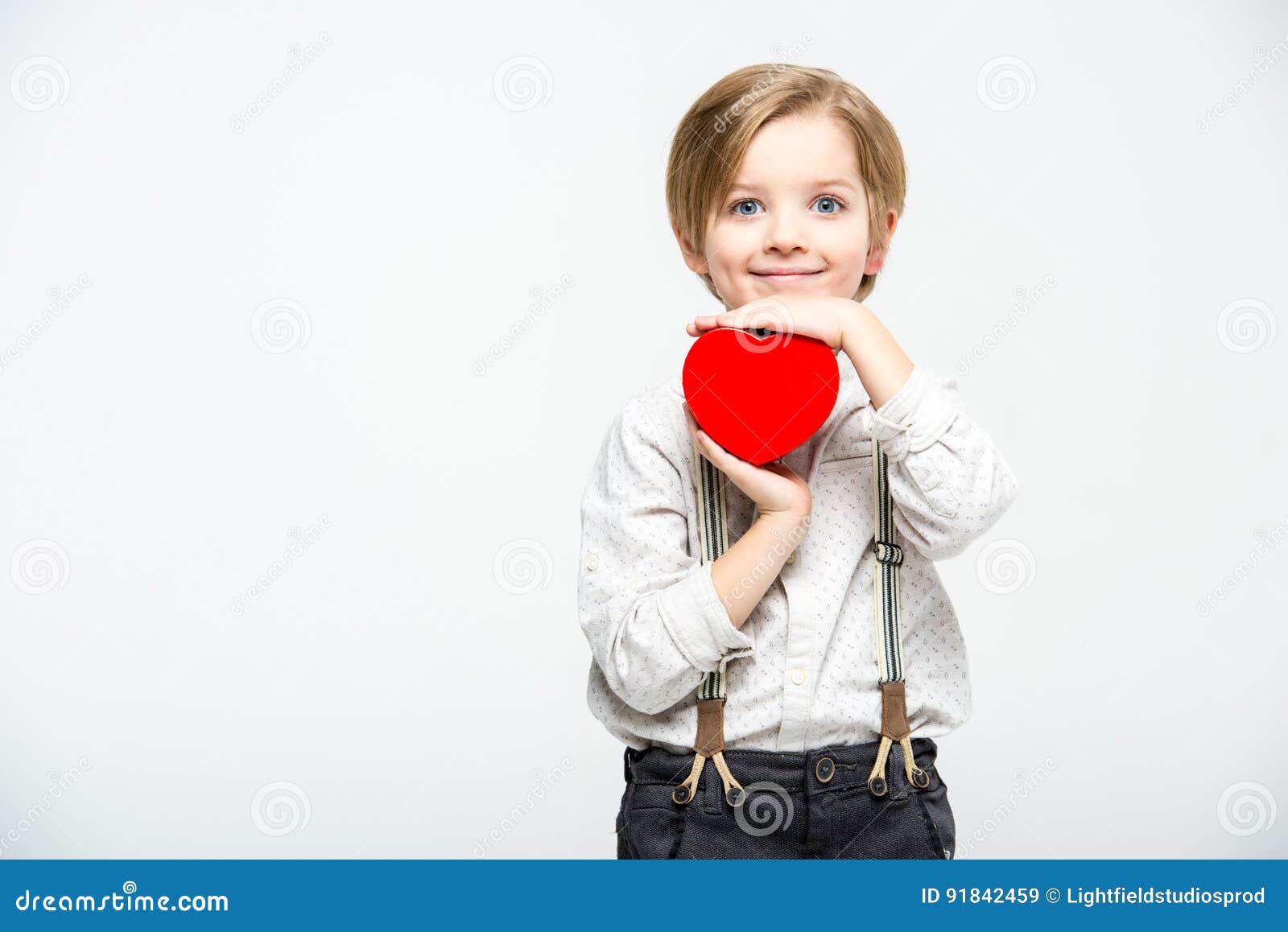 Boy with heart sign stock image. Image of greeting, people - 91842459