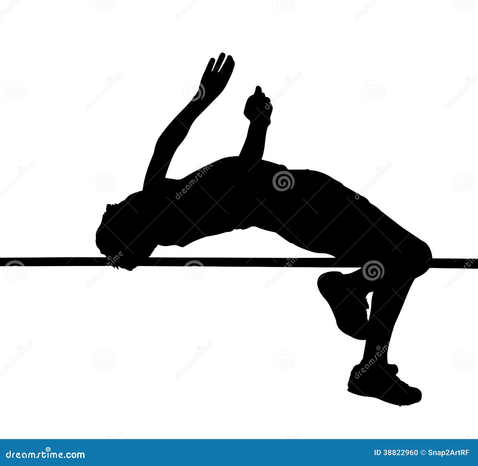 Leaping Over Tall Buildings Stock Illustration | CartoonDealer.com #4570408