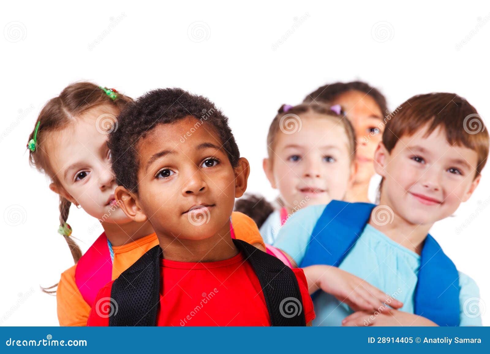 Boy and his friends stock image. Image of girl, funny - 28914405