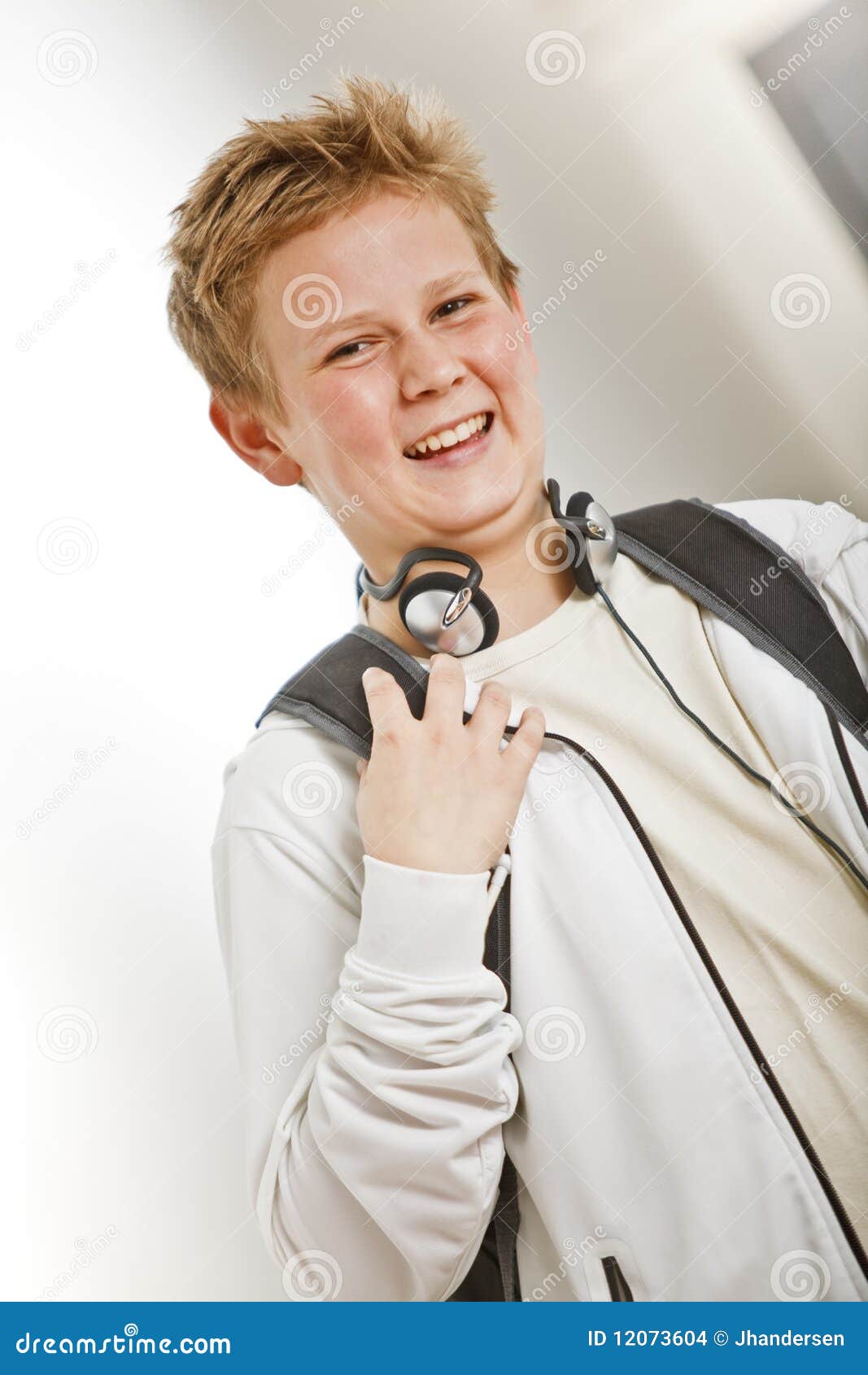 Boy on his way to class stock photo. Image of male, teenager - 12073604