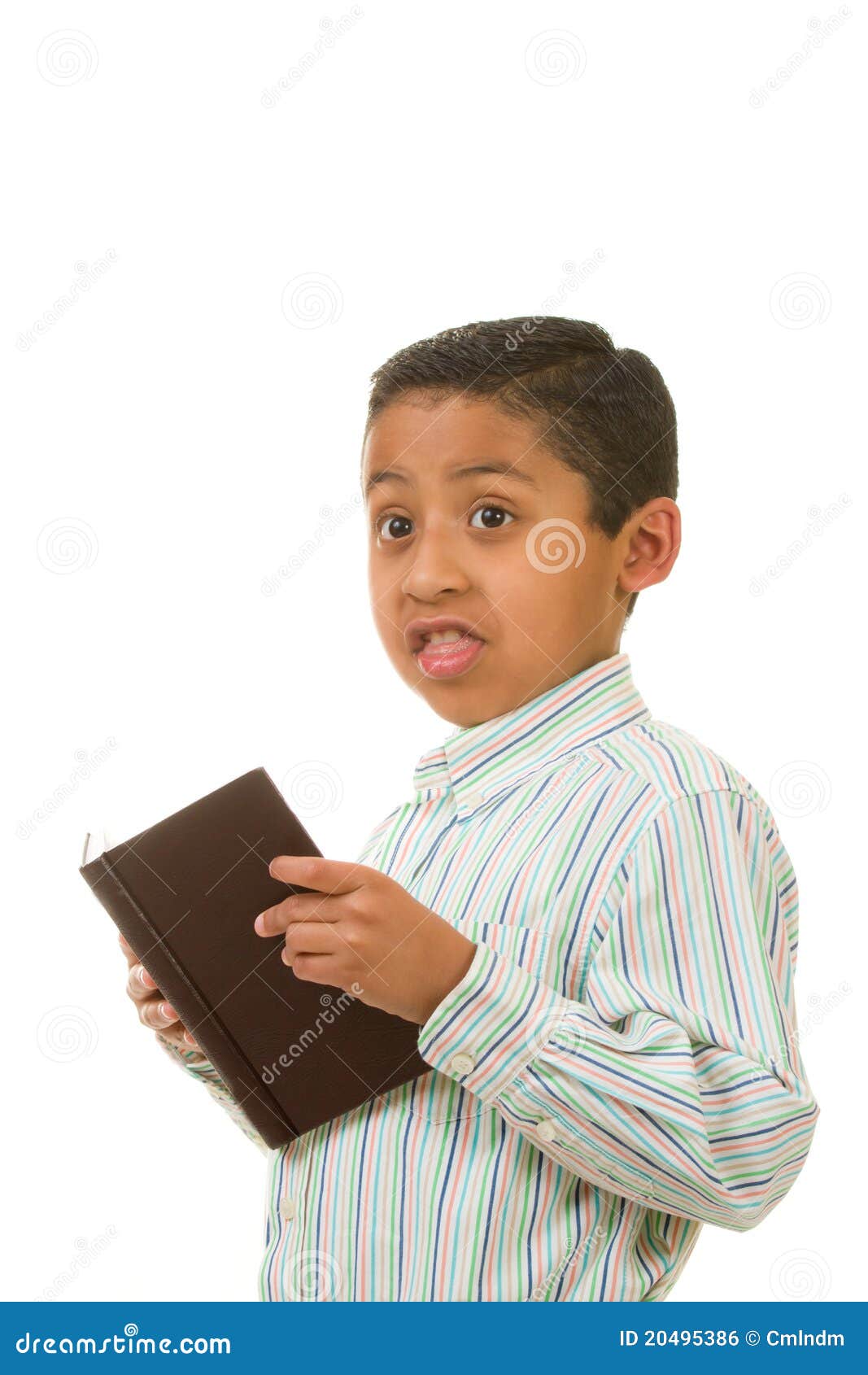 Boy Holding Book stock photo. Image of studying, learning - 20495386