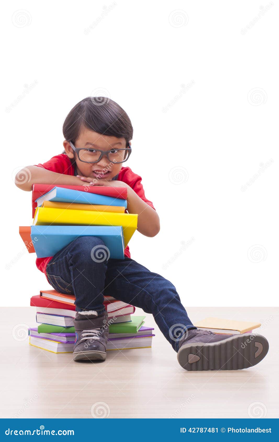 Boy holding book stock image. Image of isolated, literature - 42787481