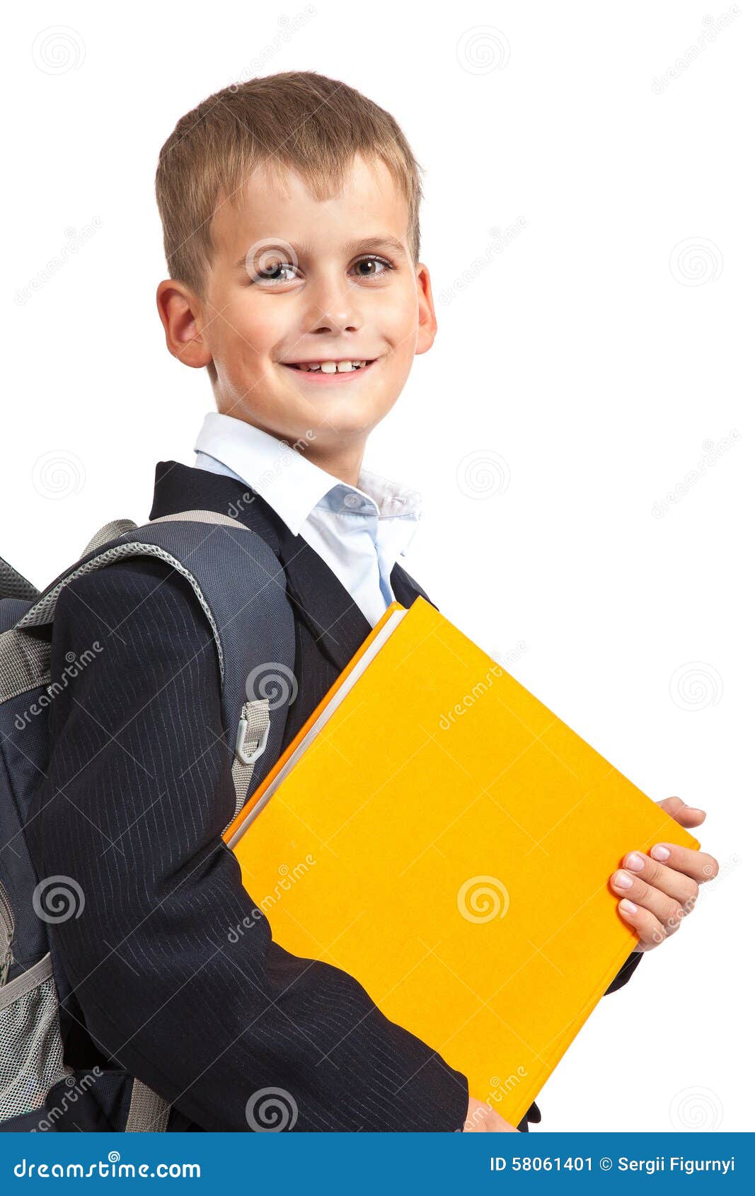 Boy holding books stock image. Image of frame, childhood - 58061401