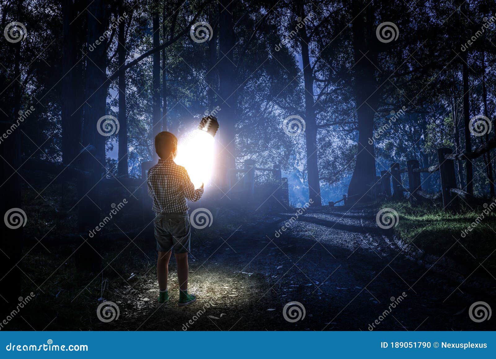 Boy holding a light bulb stock photo. Image of cute - 189051790