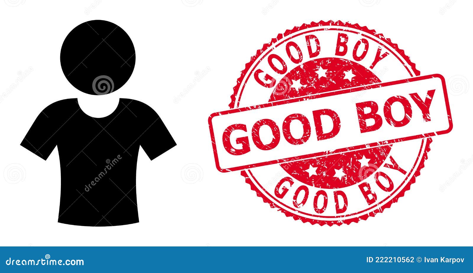 Vector Boy Flat Icon Symbol Stock Vector - Illustration of identity ...