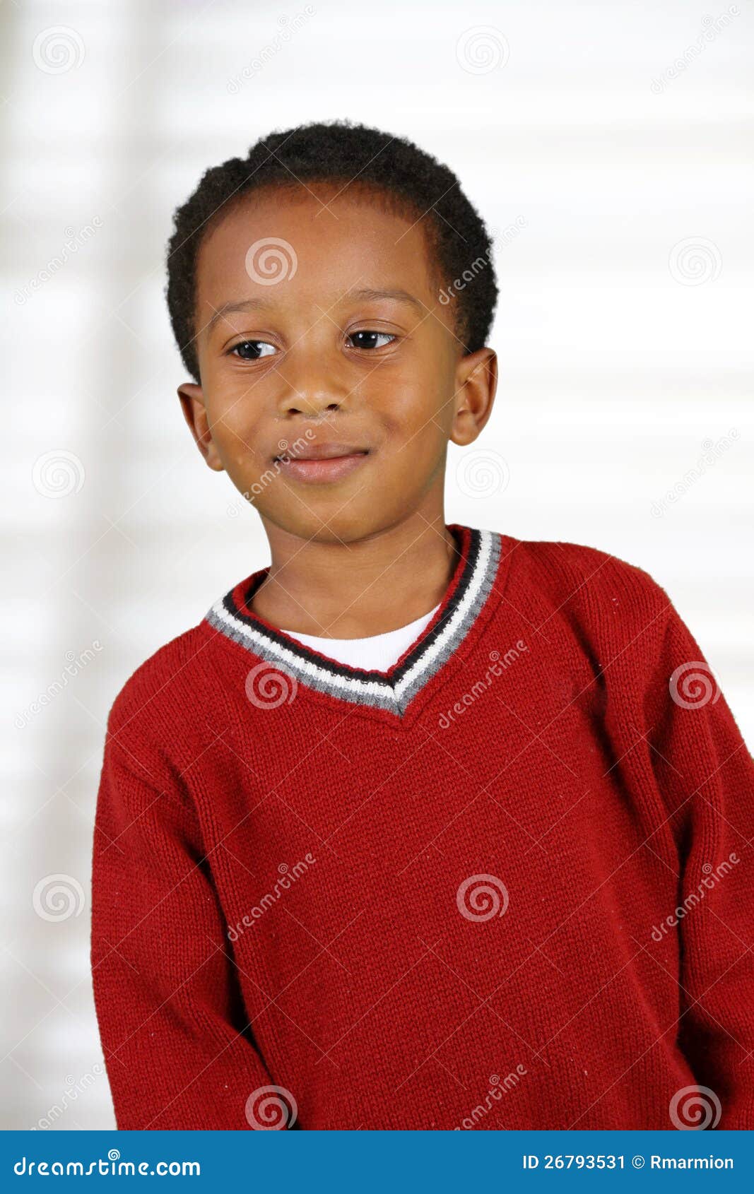 Boy Inside His Home stock image. Image of african, cheeful - 26793531