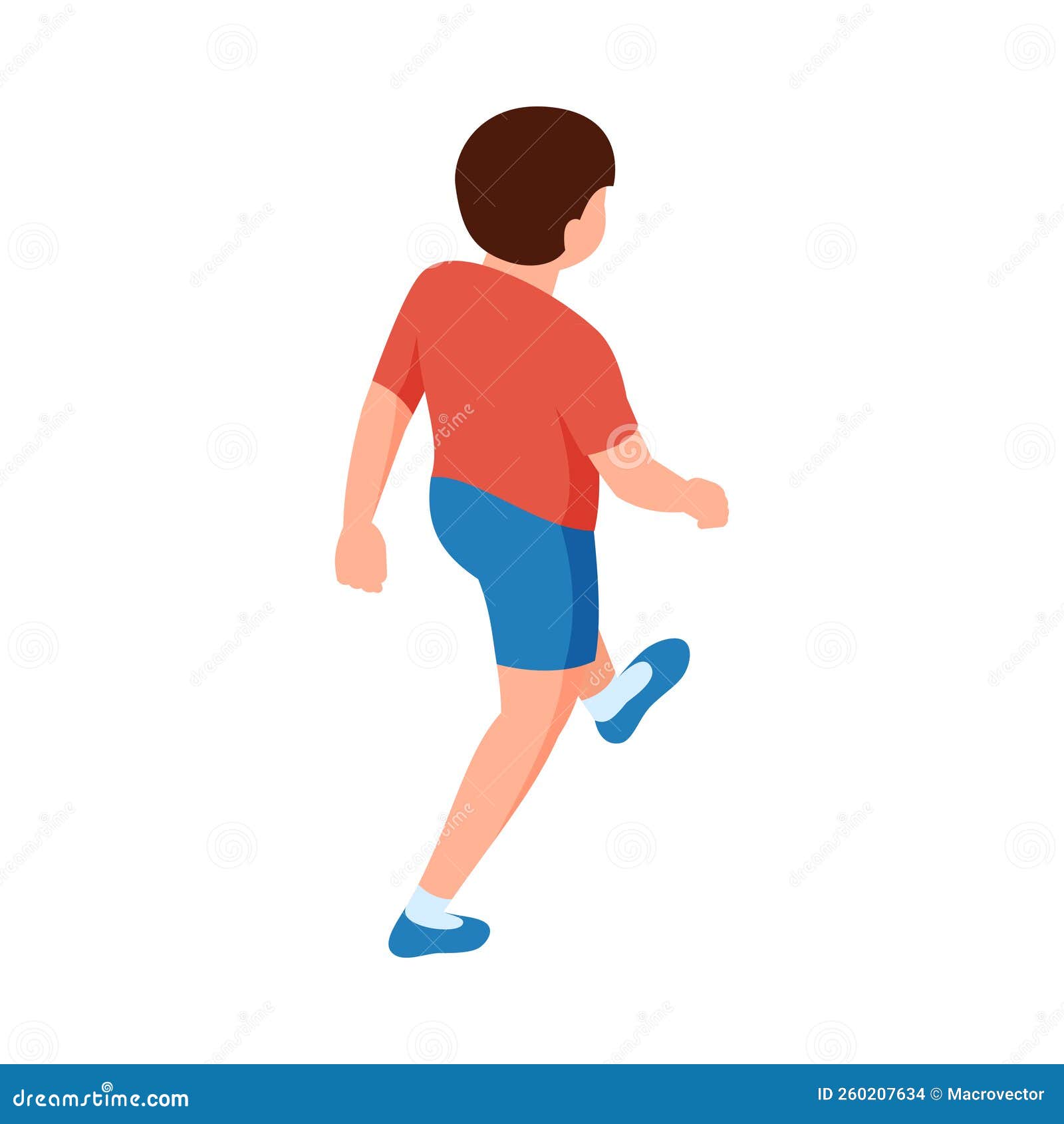 Boy Isometric Illustration stock illustration. Illustration of element ...