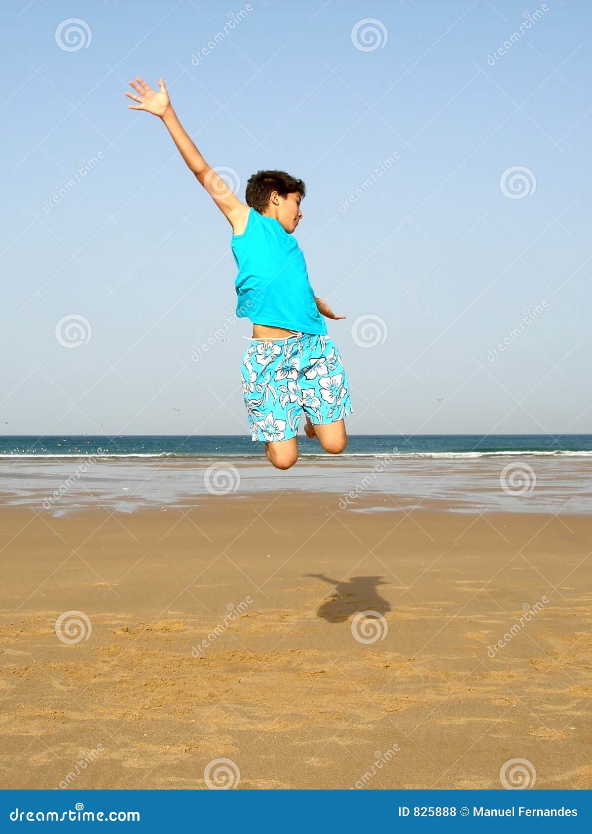 Boy jumping stock photo. Image of children, playing, fresh - 825888