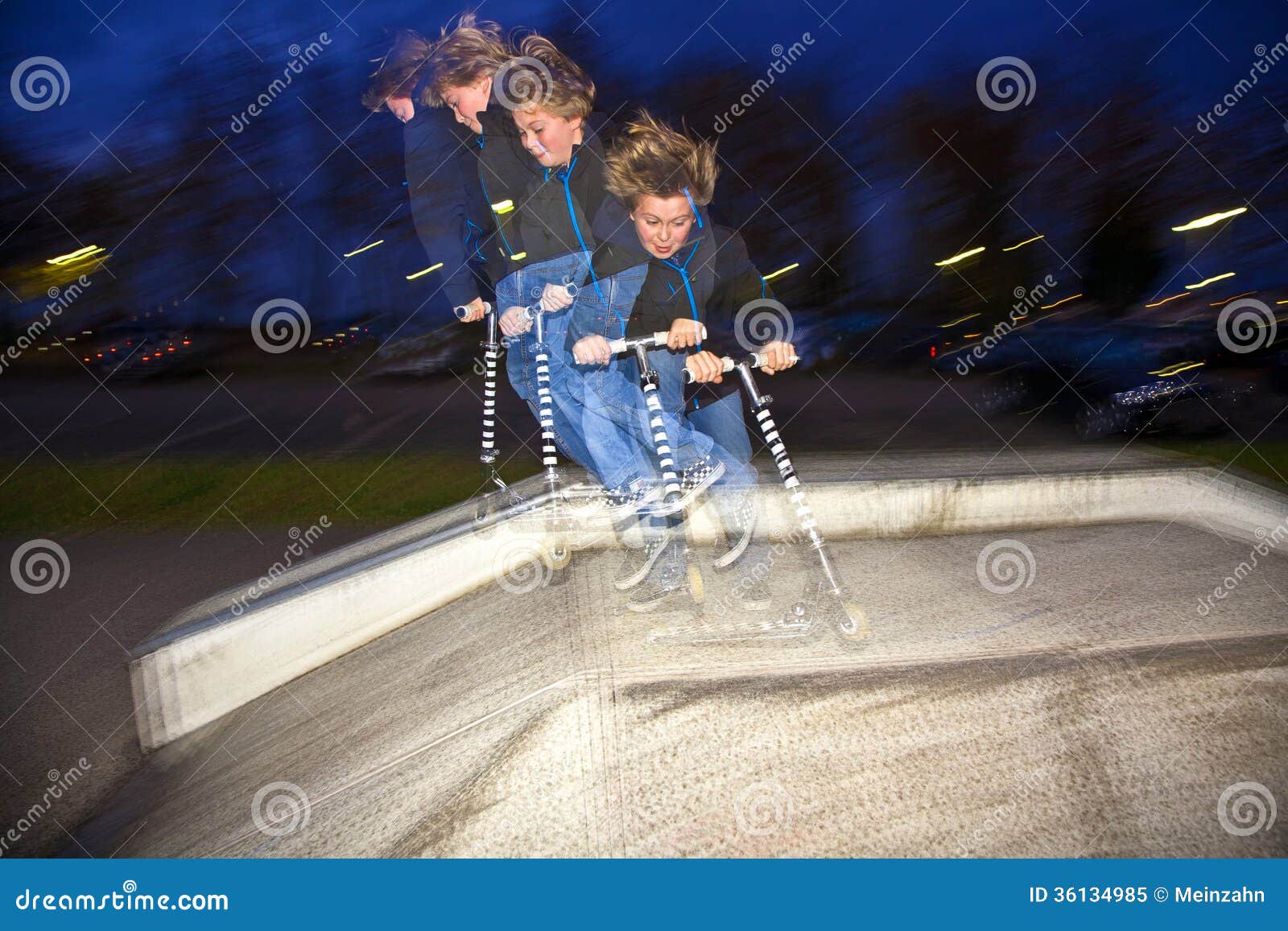 Boy jumping over a ramp stock image. Image of fitness - 36134985