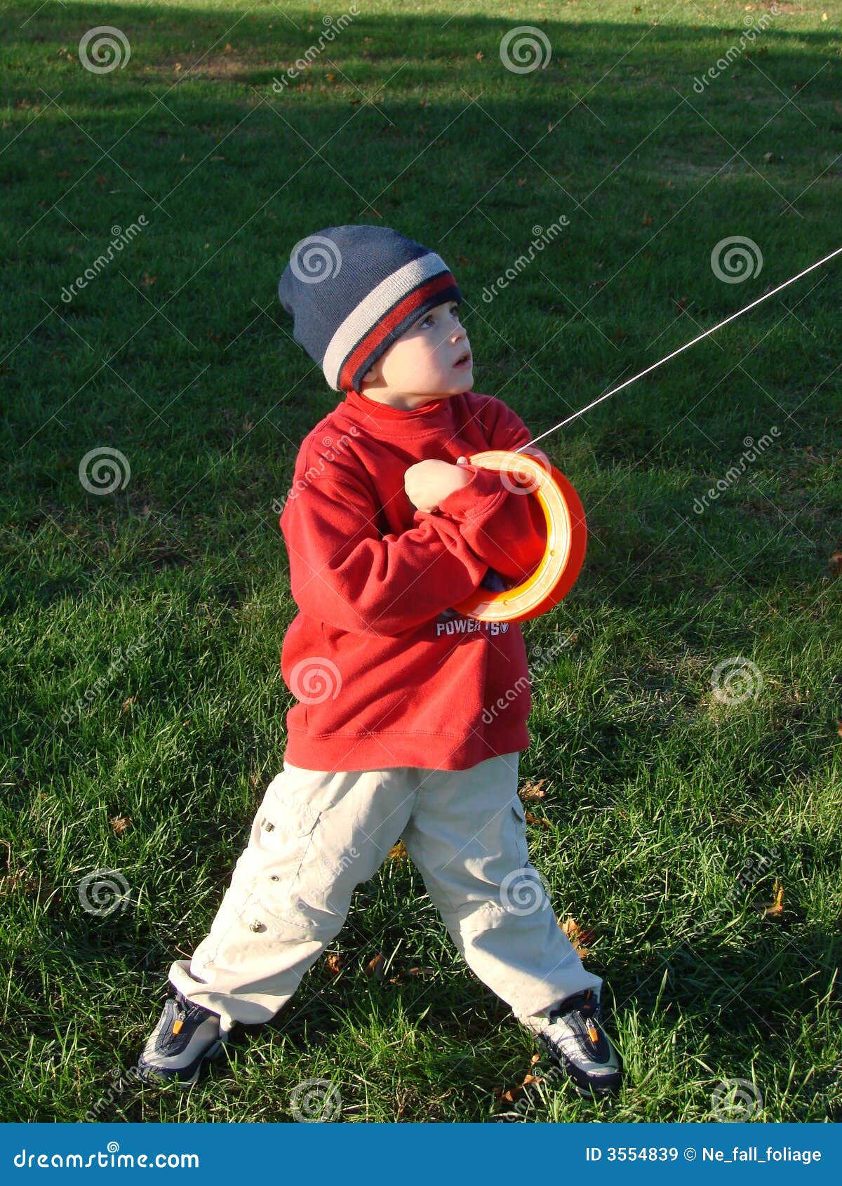 Boy Kite Flying stock image. Image of playground, child - 3554839