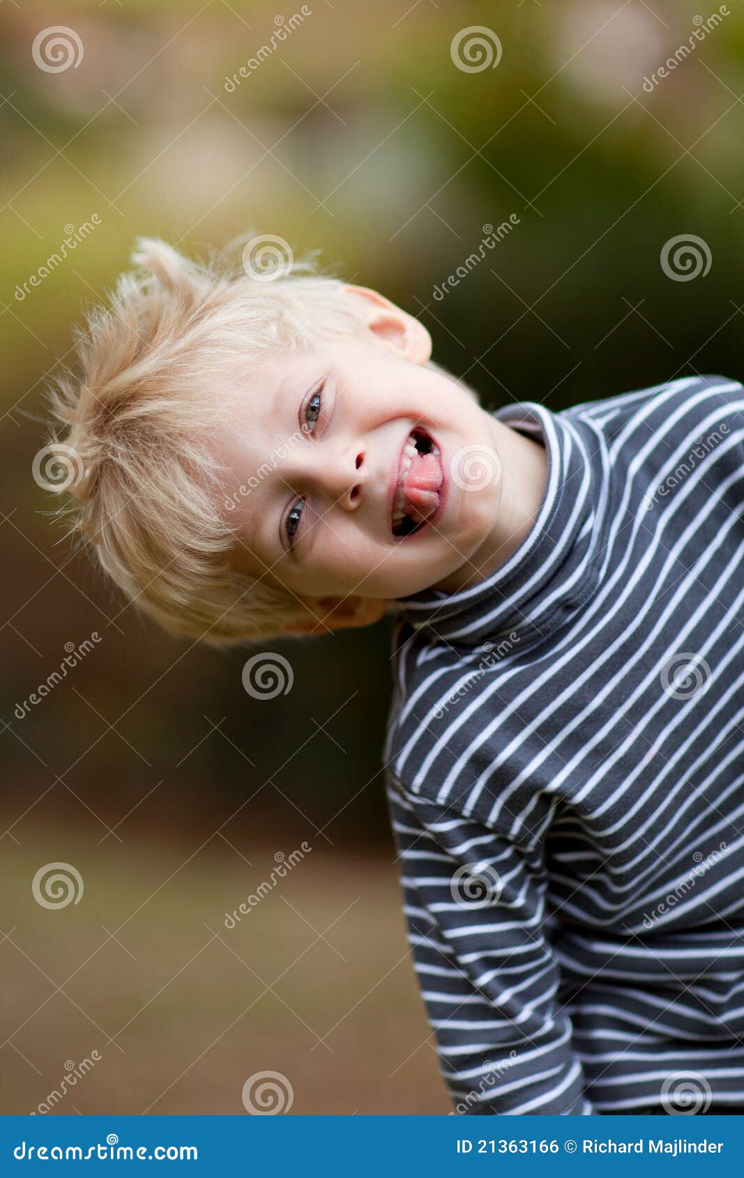 Boy leaning stock photo. Image of smiling, happy, blond - 21363166