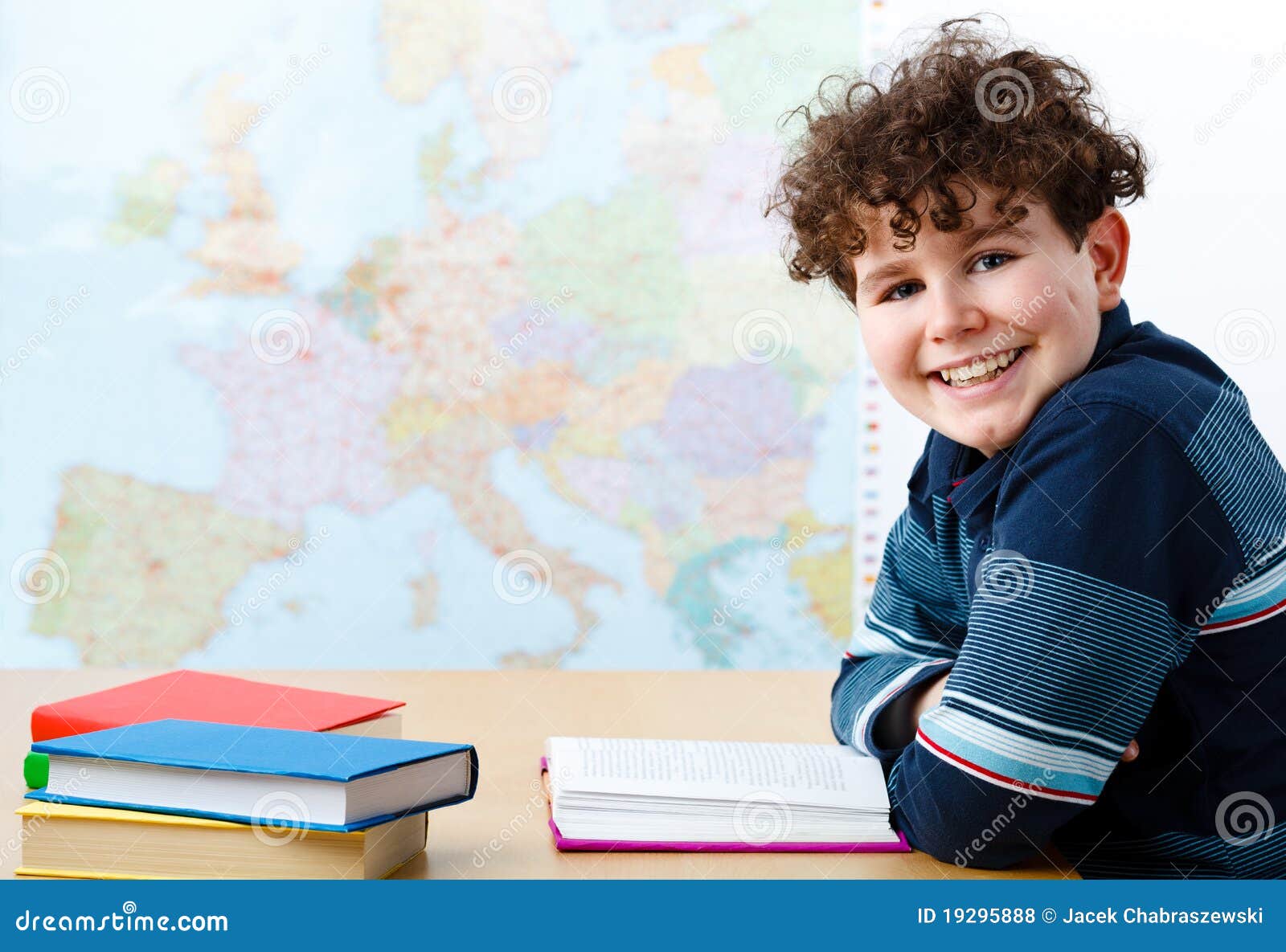 Boy learning stock photo. Image of child, homework, classroom - 19295888