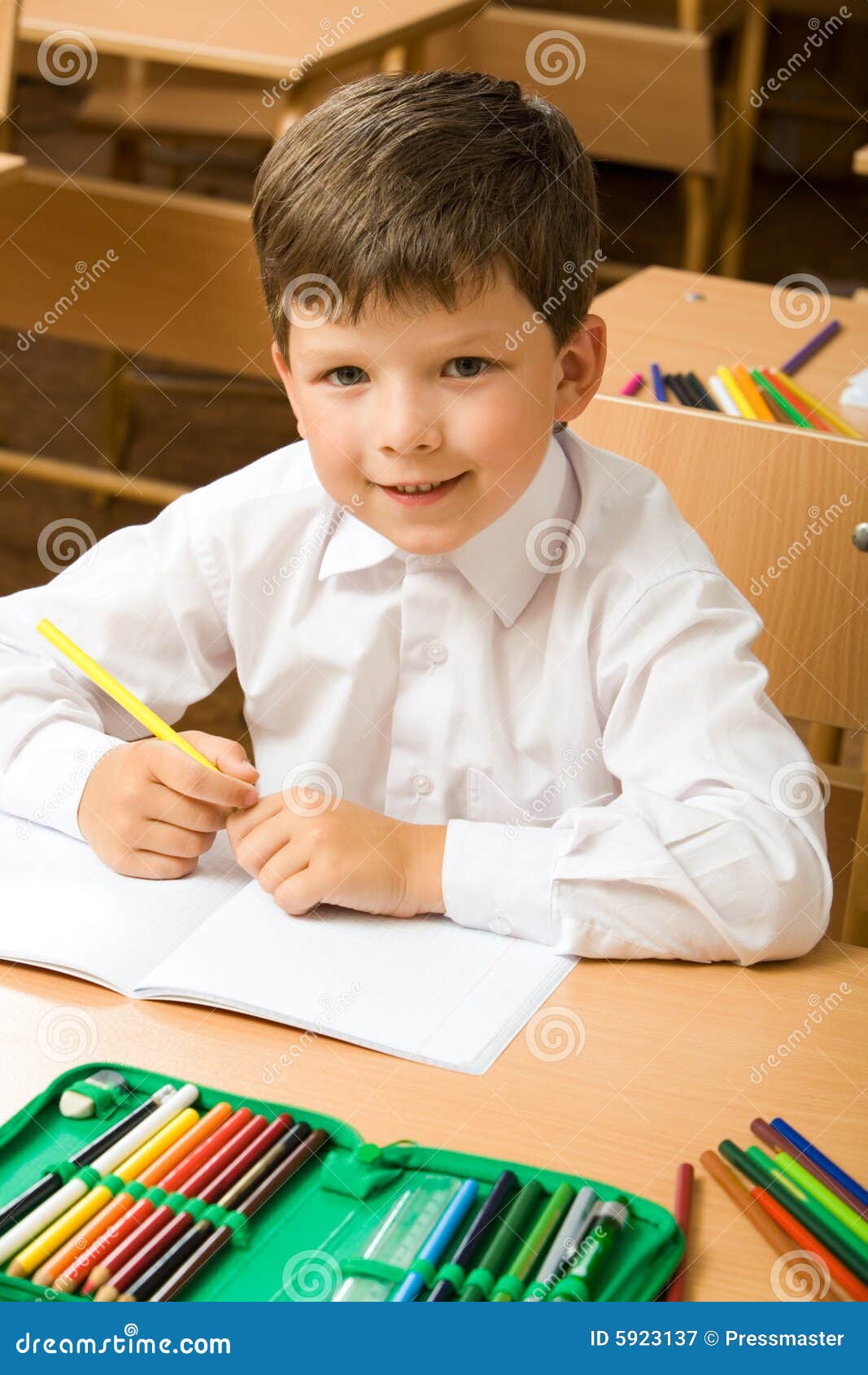 Boy learning stock image. Image of education, hand, infant - 5923137