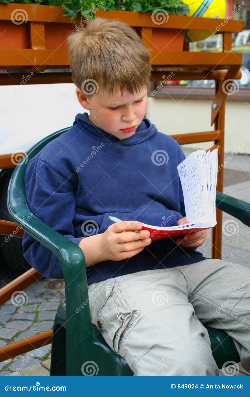 Boy learning stock photo. Image of german, attractive, diligent - 849024