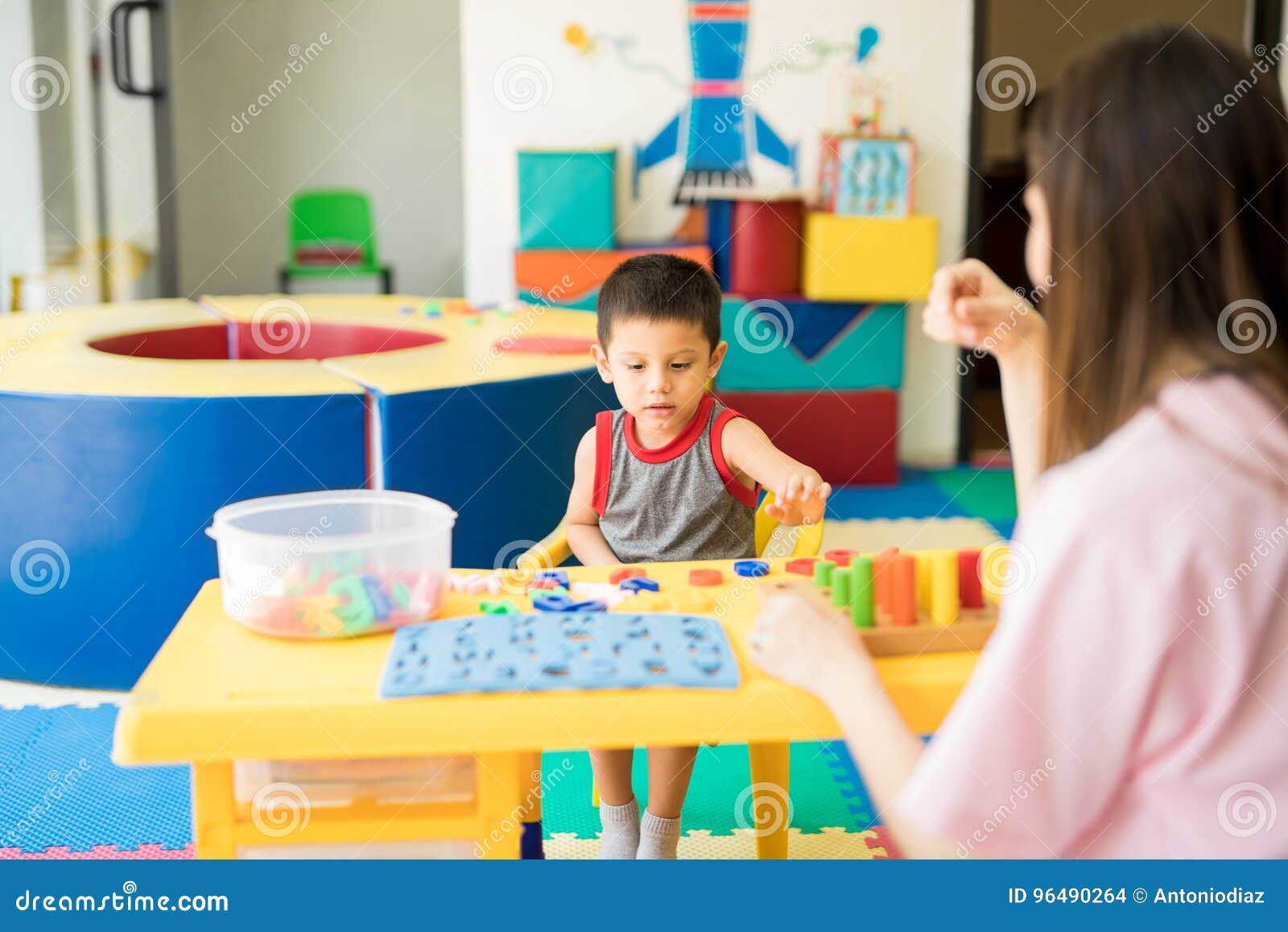 Boy learning the alphabet stock photo. Image of alphabet - 96490264