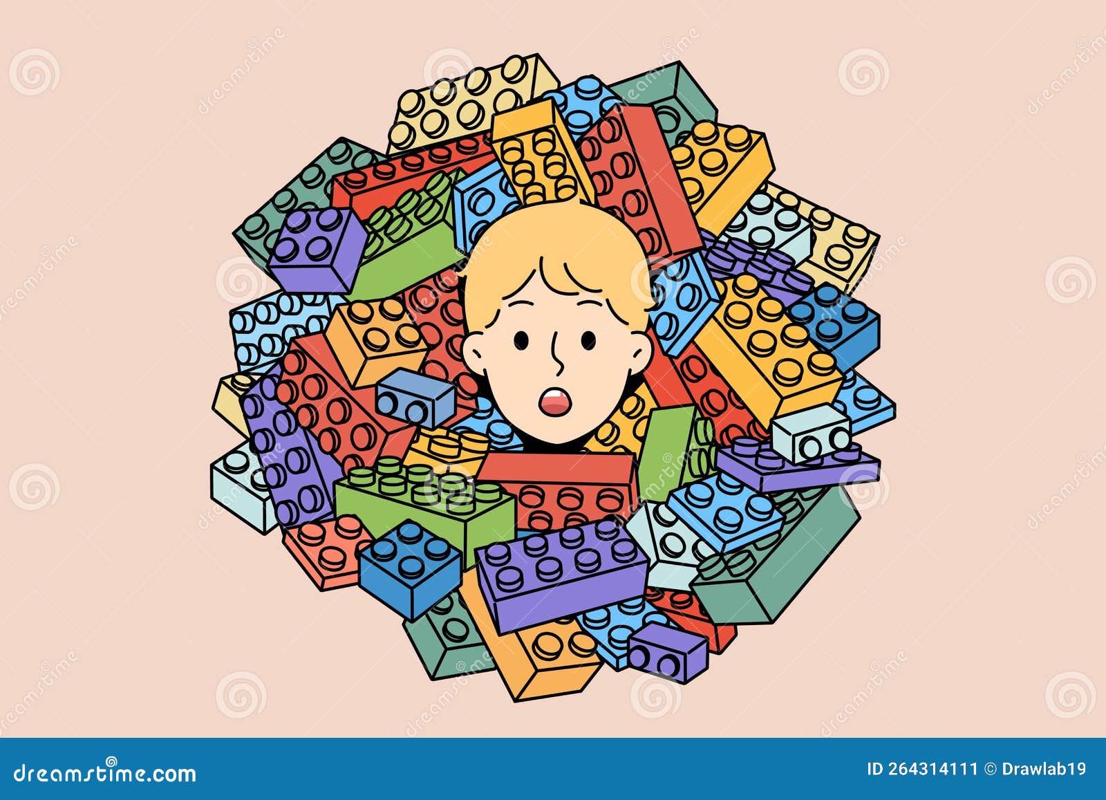 Pile Of Lego Blocks Stock Photo | CartoonDealer.com #38321328