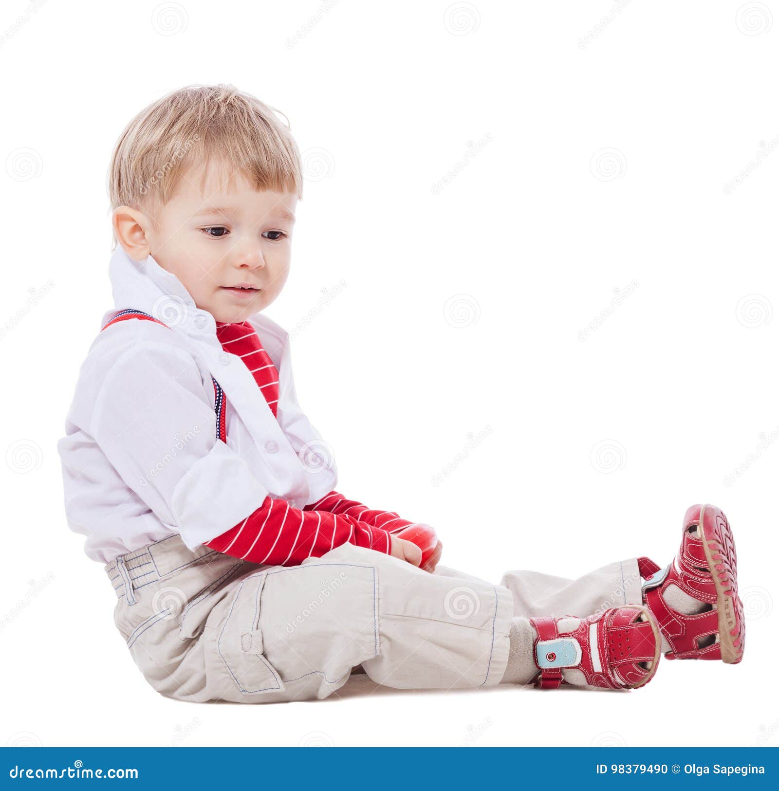 Boy look away stock photo. Image of thoughtful, pensive - 98379490