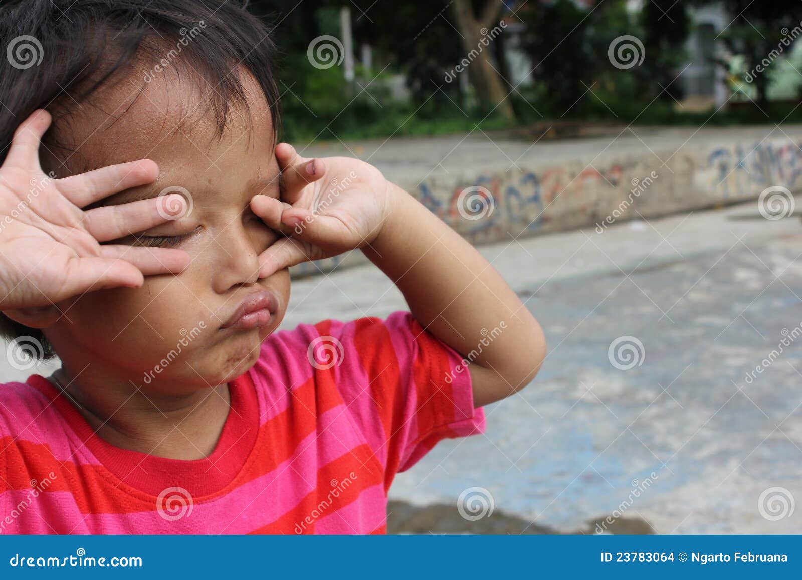 Boy Look Sad stock photo. Image of child, children, standing - 23783064