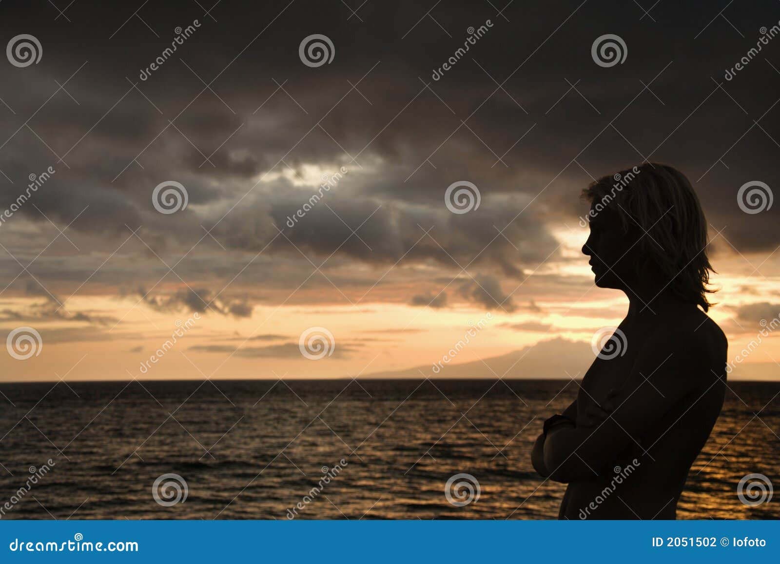 Boy looking off to side. stock photo. Image of teenage - 2051502