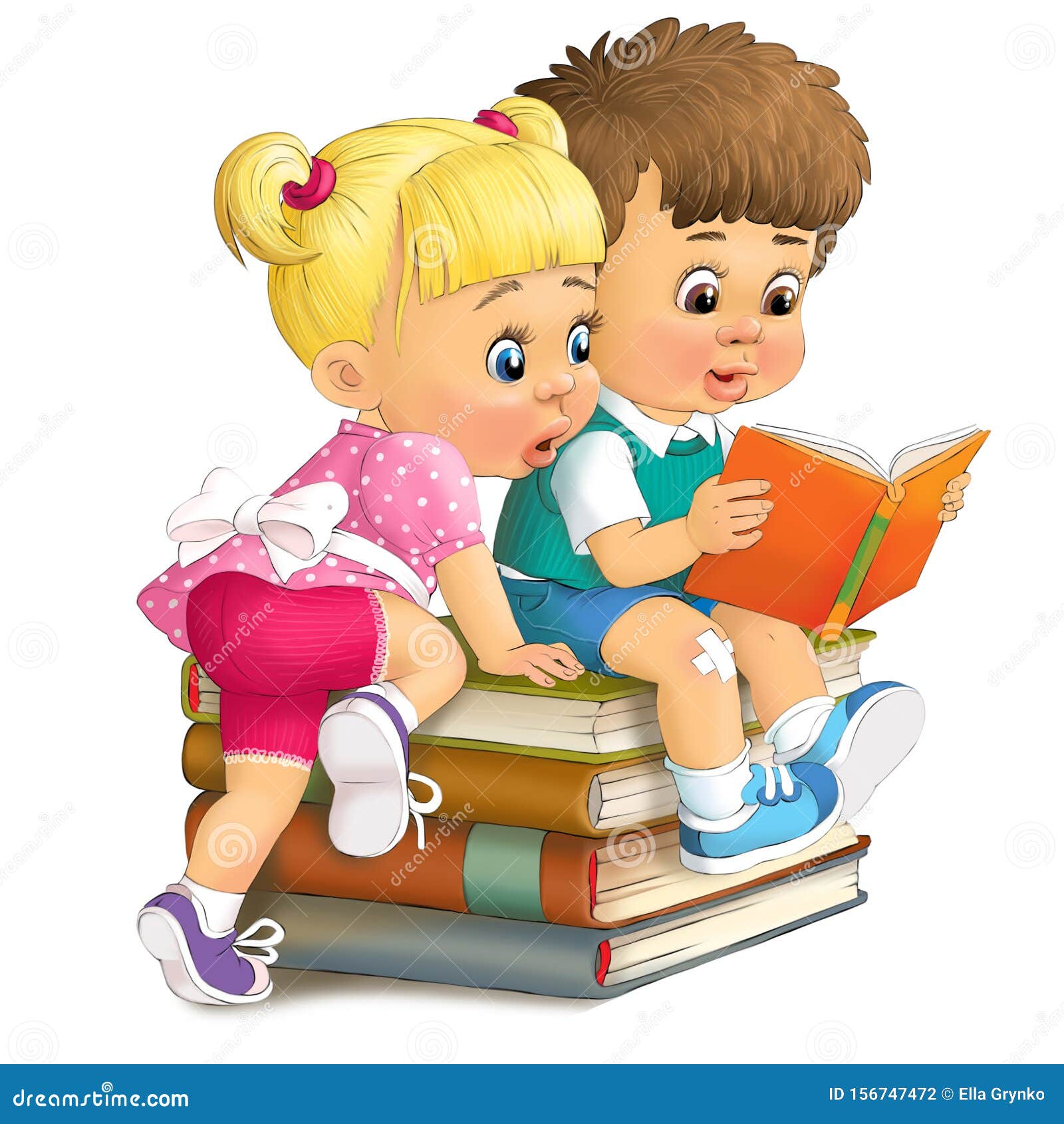 Boy looks in a book stock photo. Image of people, children - 156747472