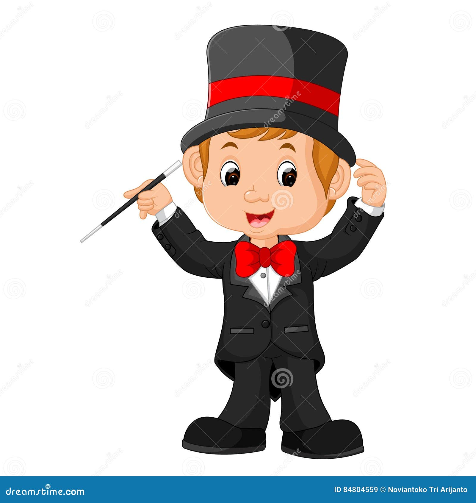 Boy Magician Cartoon | CartoonDealer.com #30463425