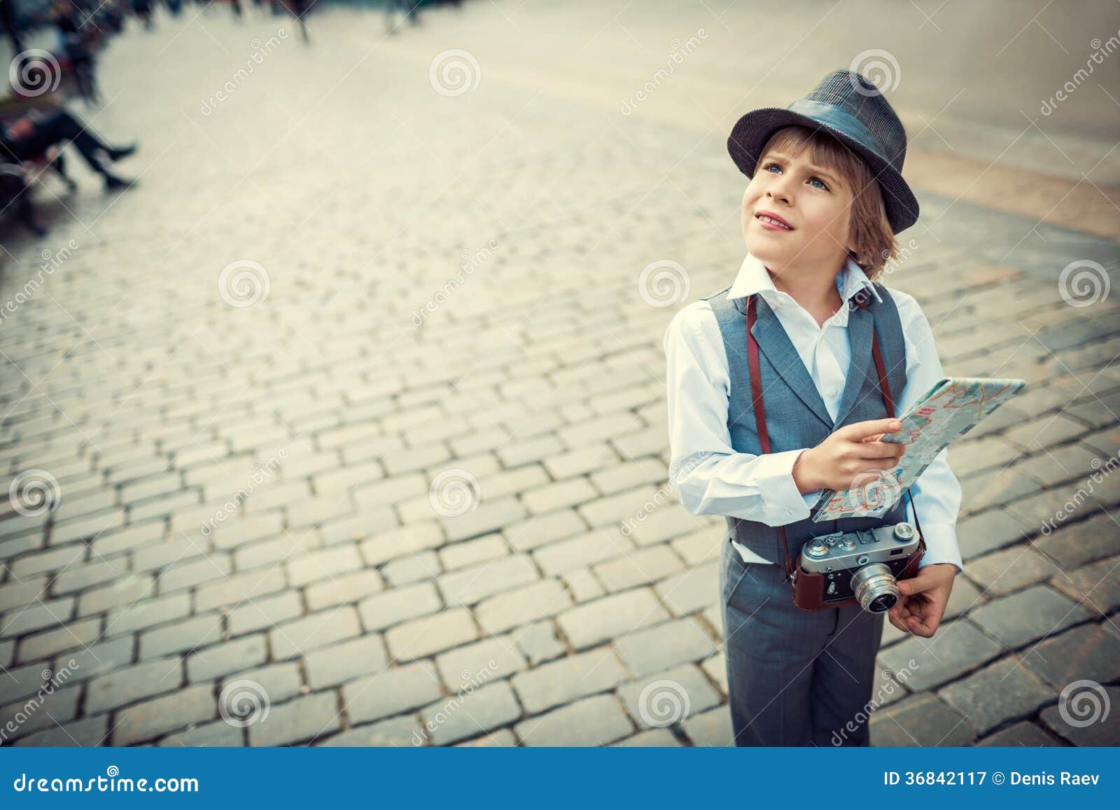 Boy with map stock image. Image of boys, childhood, child - 36842117