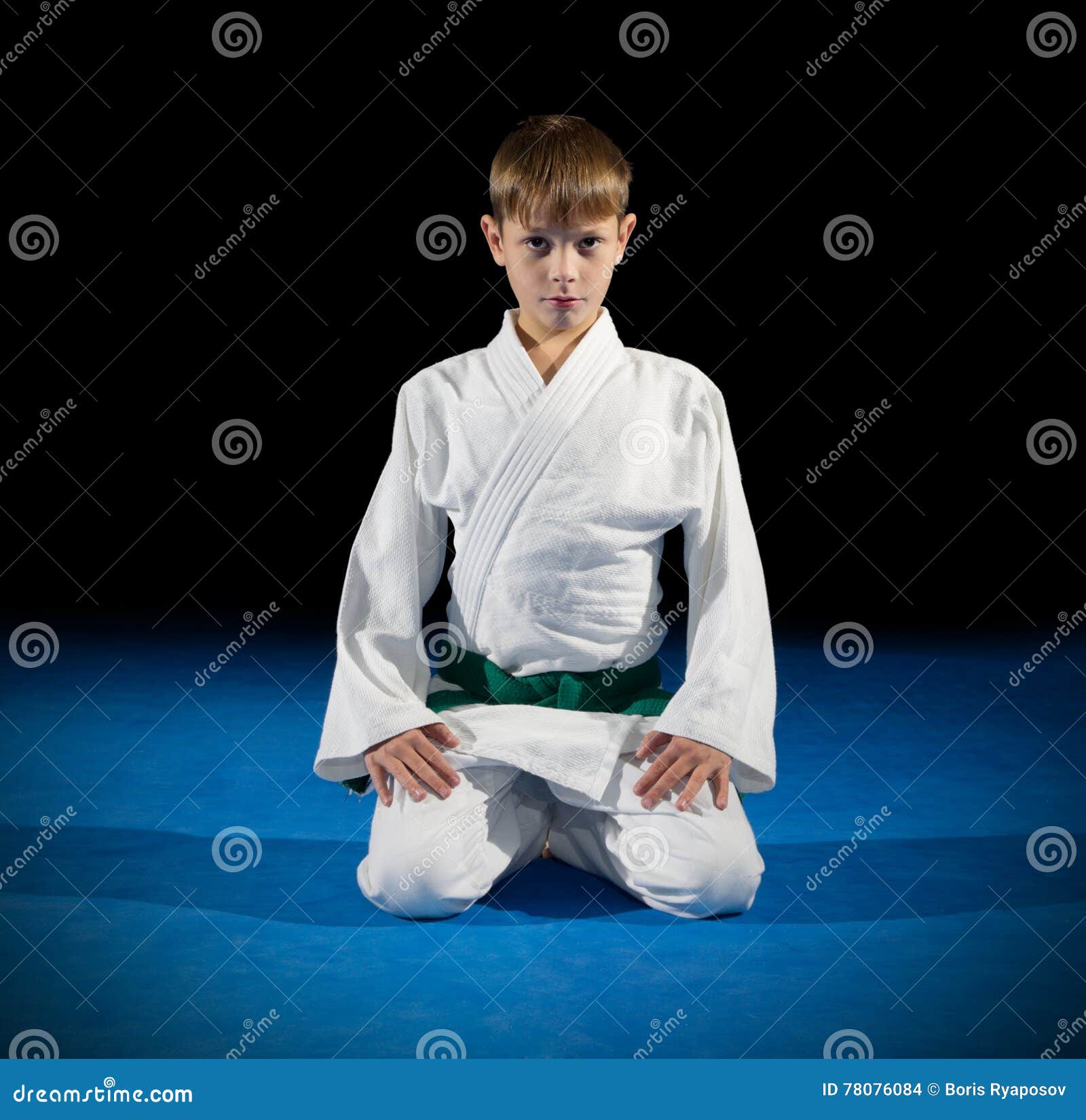 Boy martial arts fighter stock photo. Image of physical - 78076084