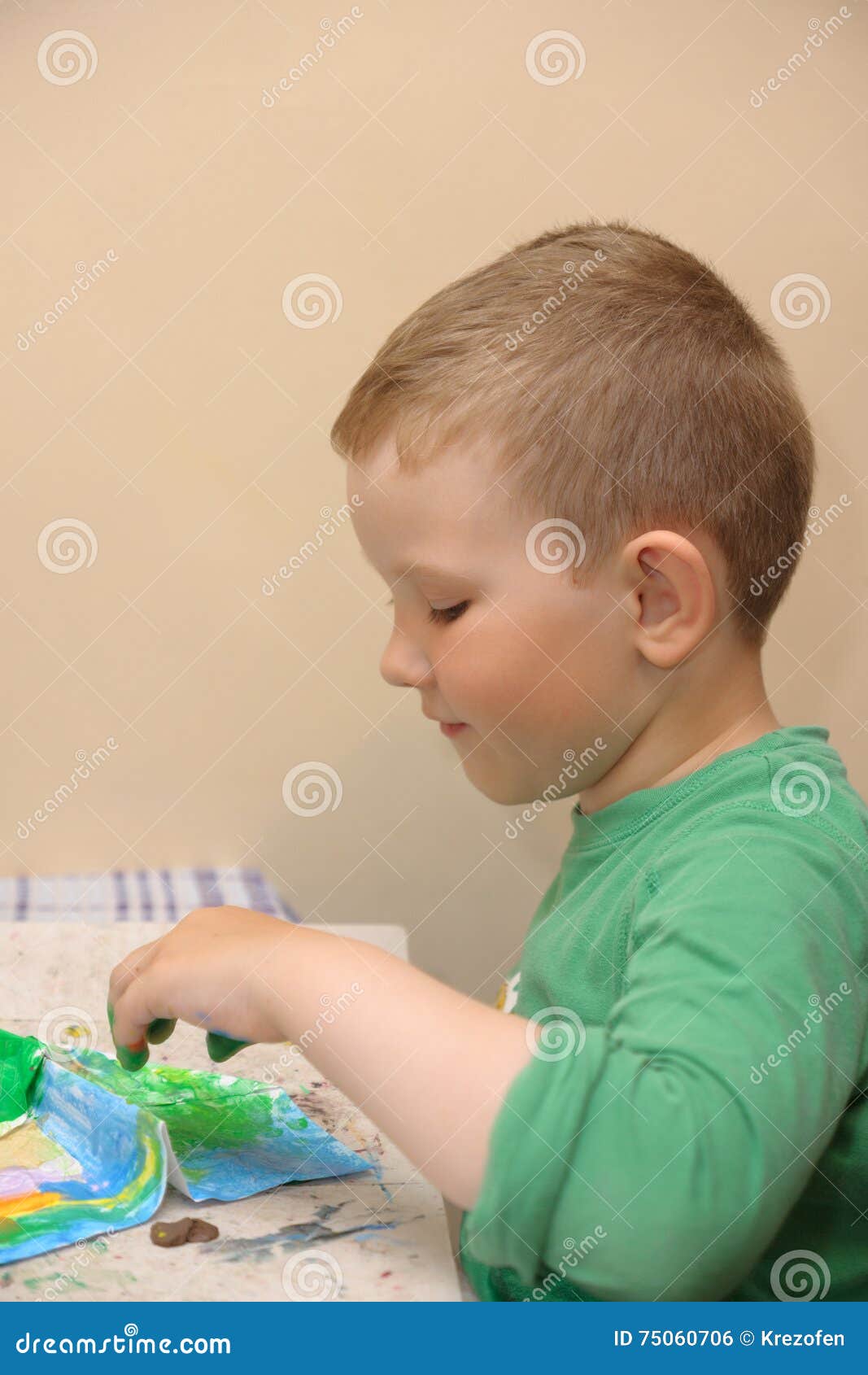 Boy master from the paper stock photo. Image of background - 75060706