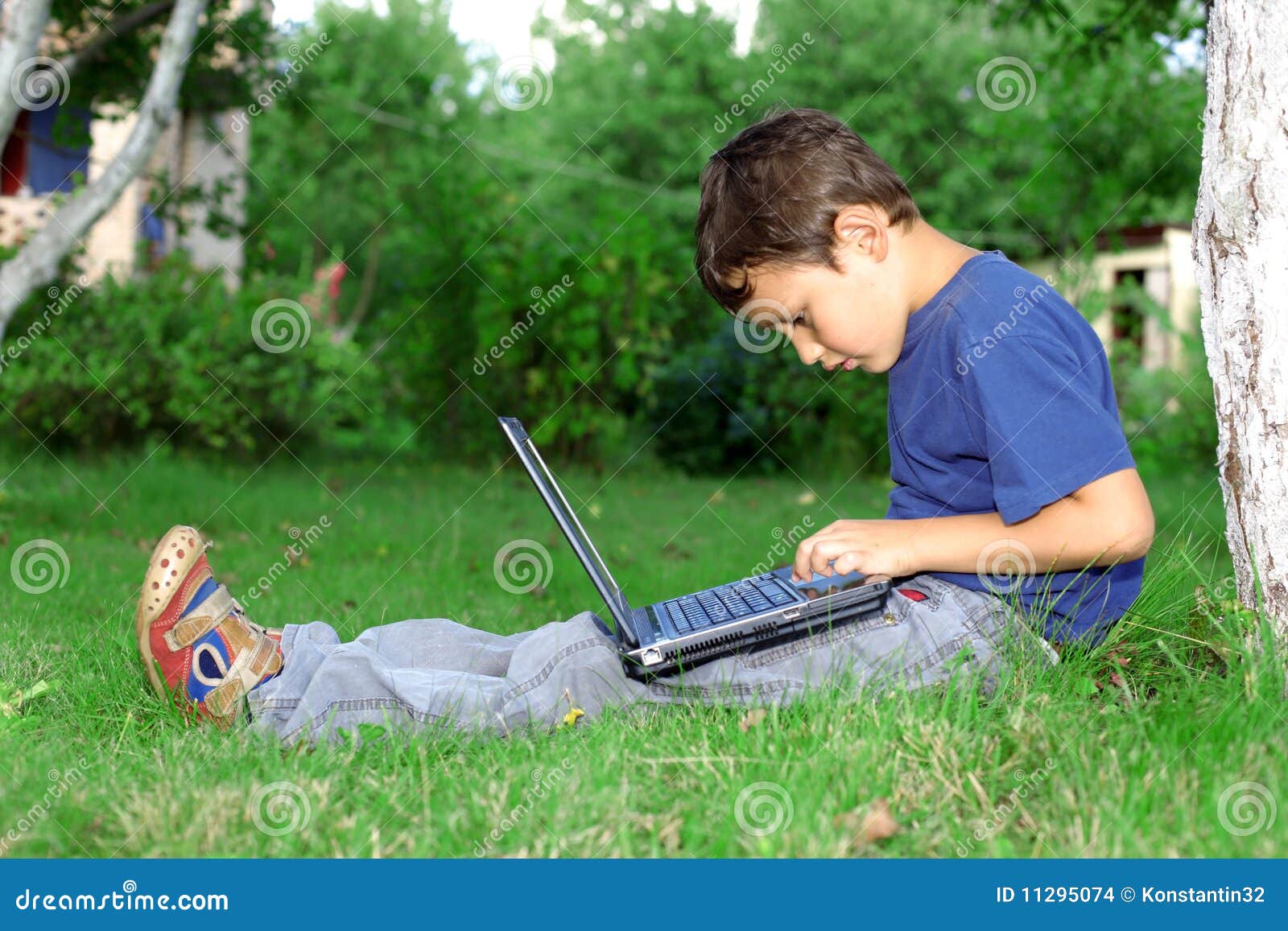 Boy with notebook stock photo. Image of life, games, notebook - 11295074
