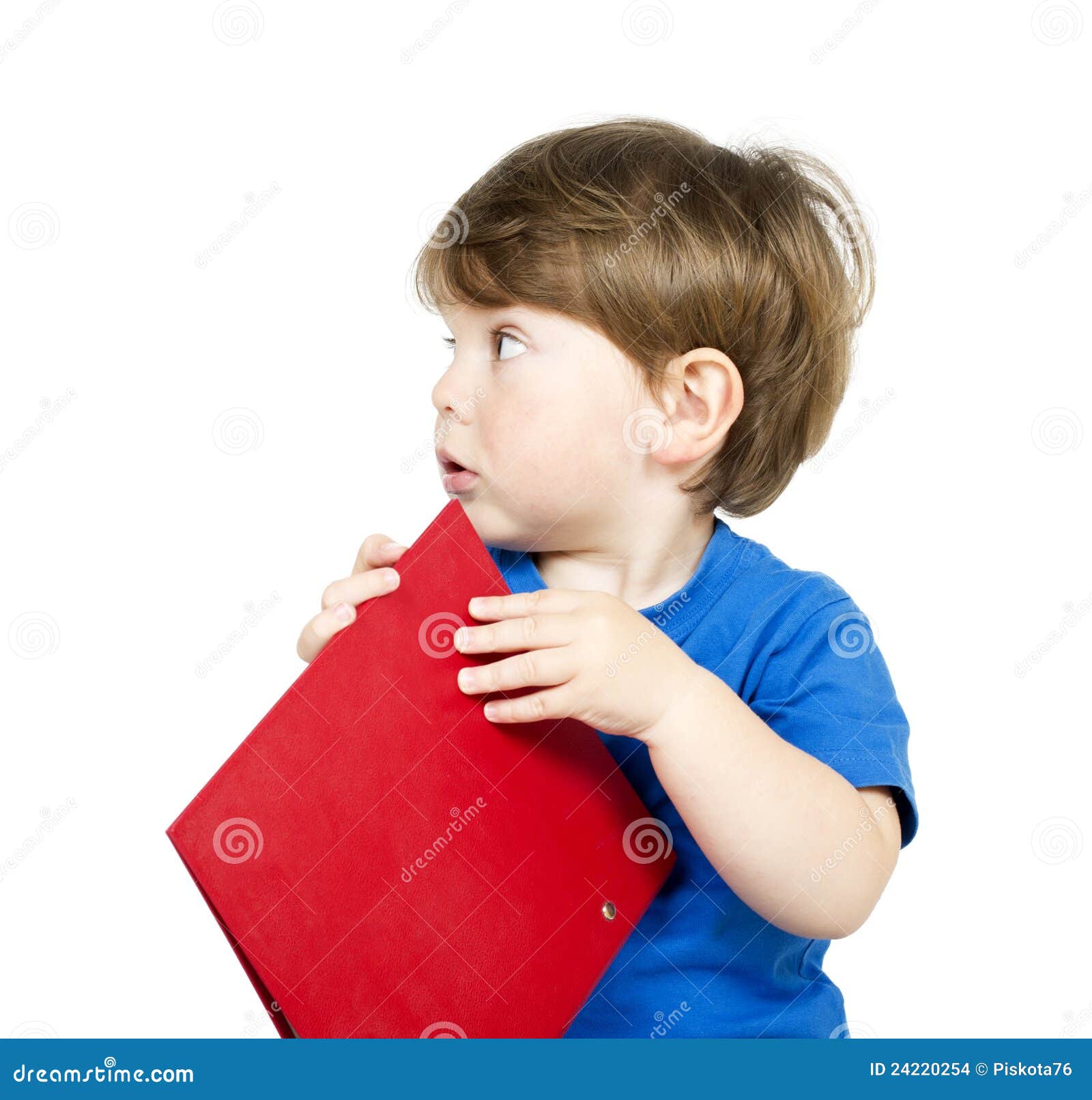 Boy with notebook. stock photo. Image of handbook, elementary - 24220254