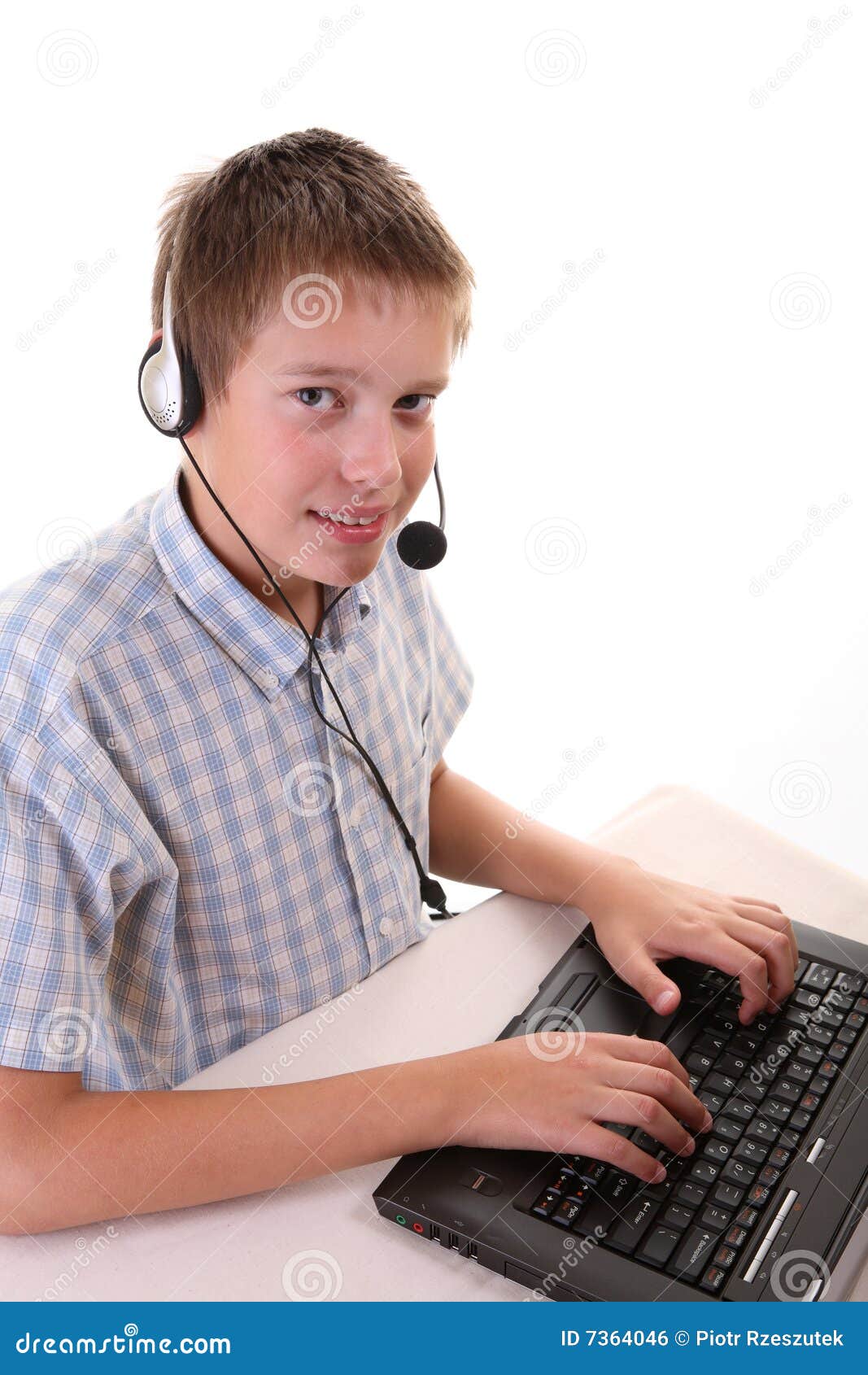 Boy with notebook stock photo. Image of notebook, homework - 7364046