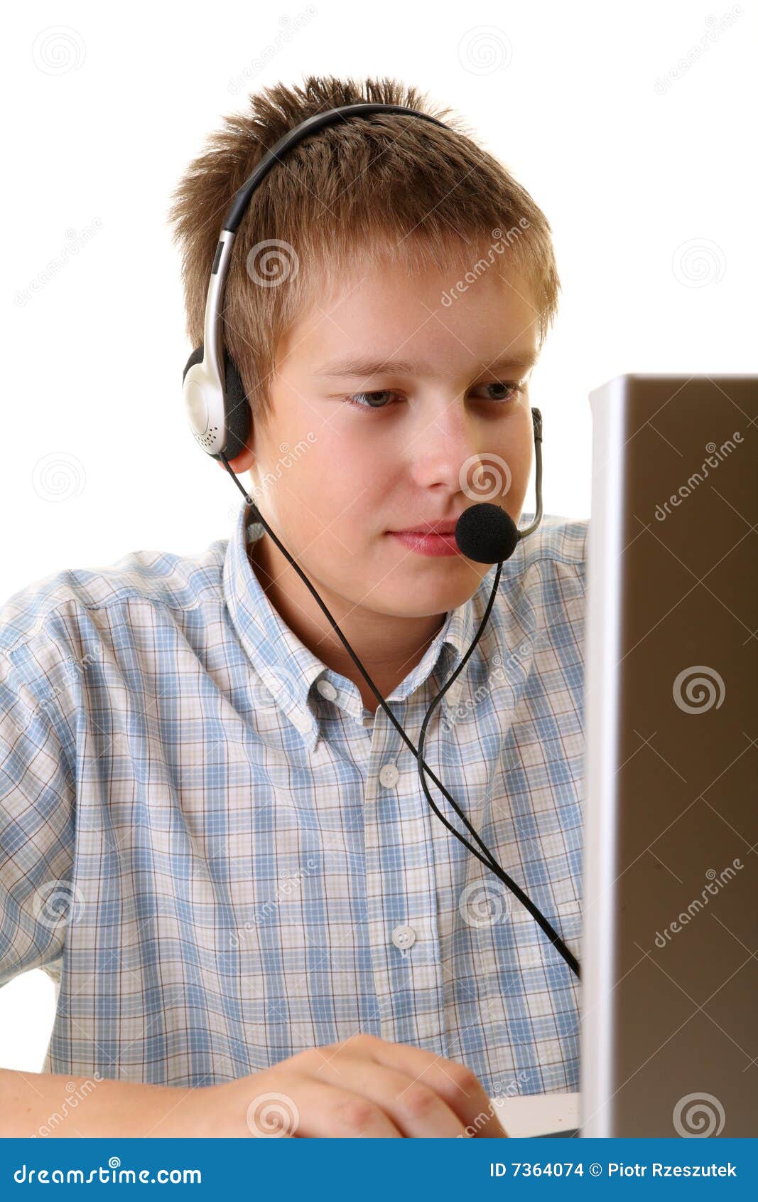 Boy with notebook stock photo. Image of happy, leisure - 7364074