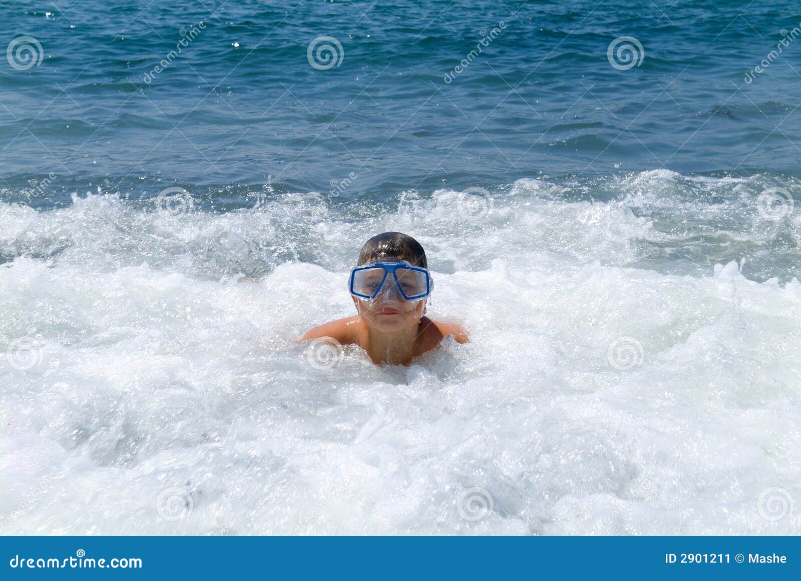 The boy at ocean stock image. Image of healthy, pleasure - 2901211