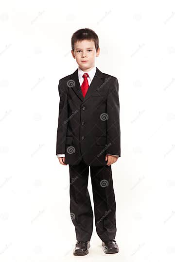 Boy in official dresscode stock image. Image of child - 22351459