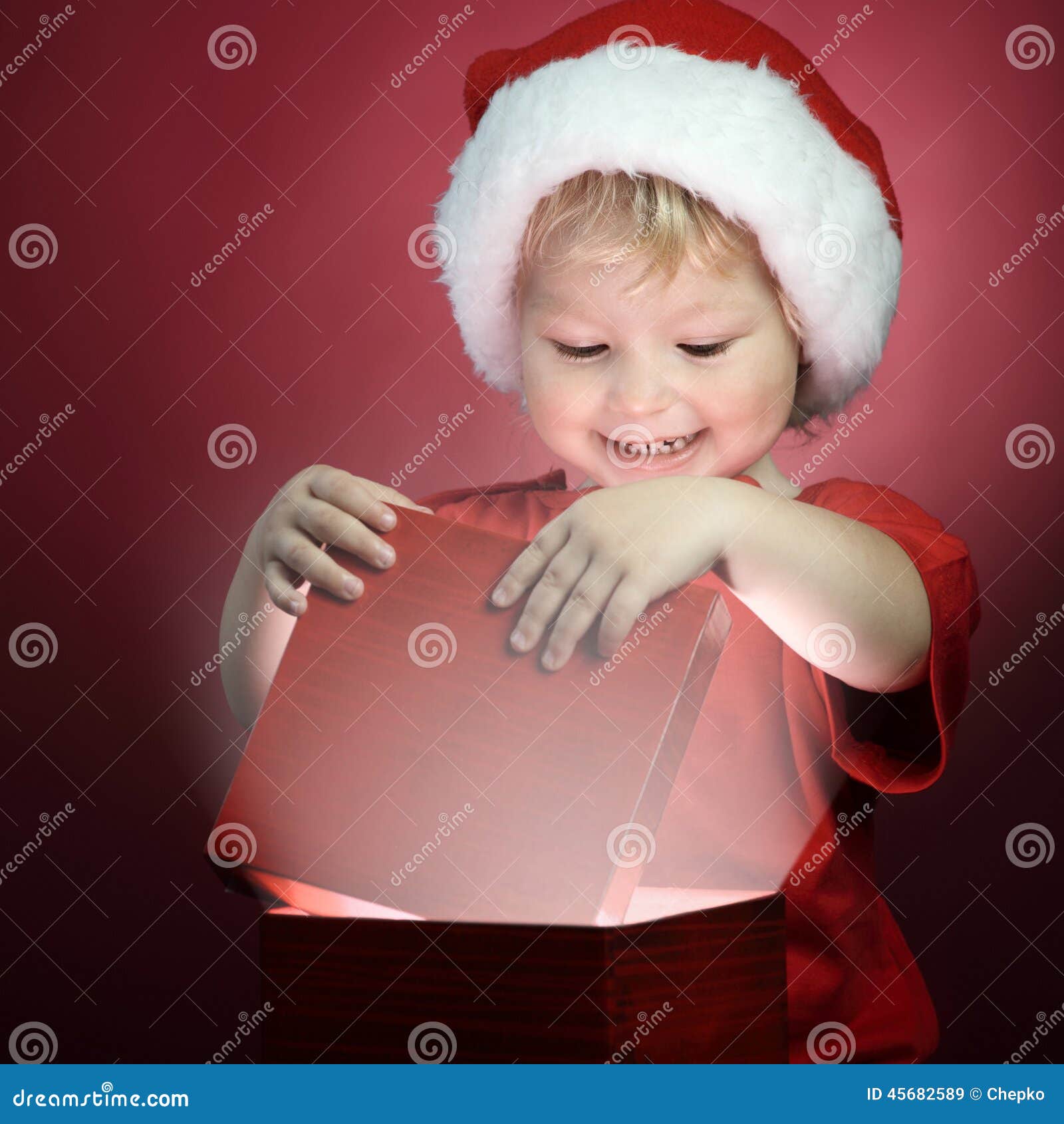Open Christmas Gift Boxes Royalty-Free Stock Image | CartoonDealer.com ...