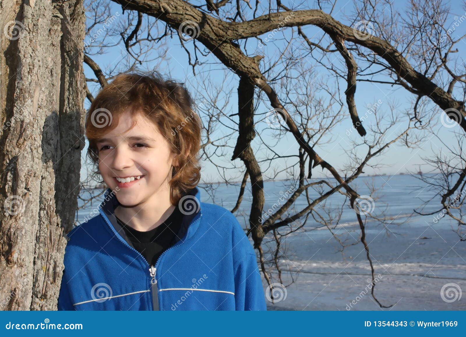 Boy outdoors stock image. Image of health, tree, vitality - 13544343