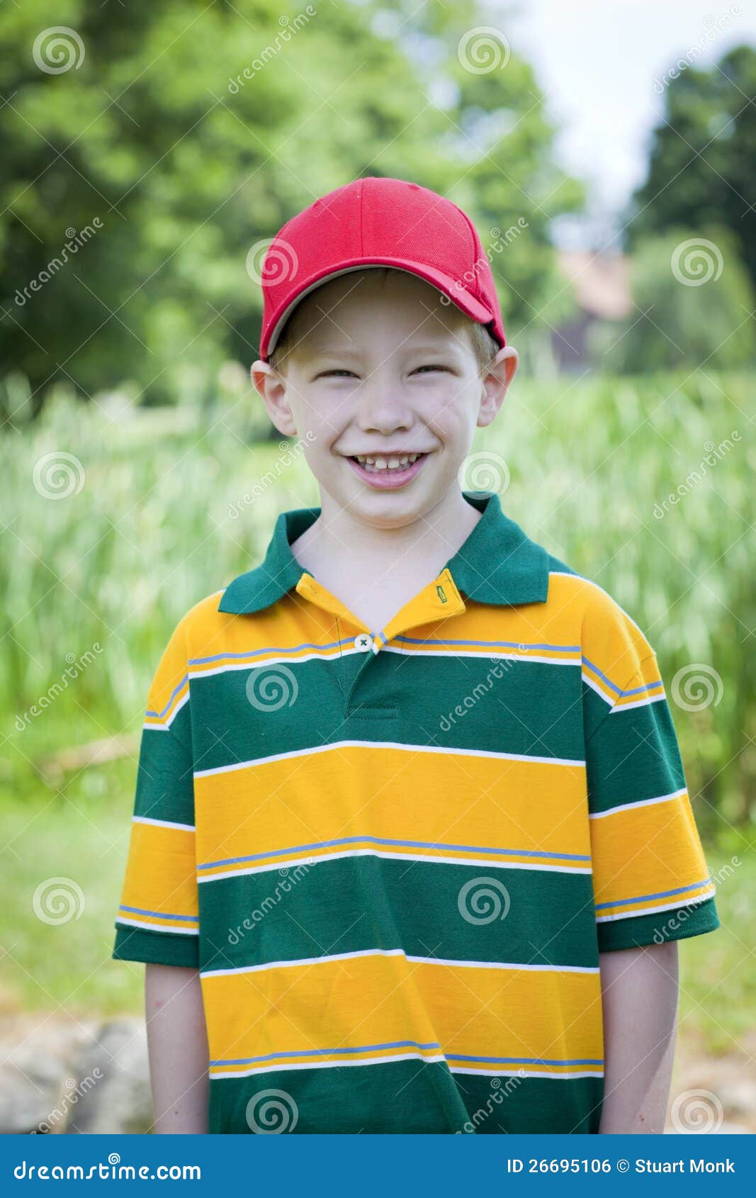 Boy outdoors stock photo. Image of headshot, grass, caucasian - 26695106
