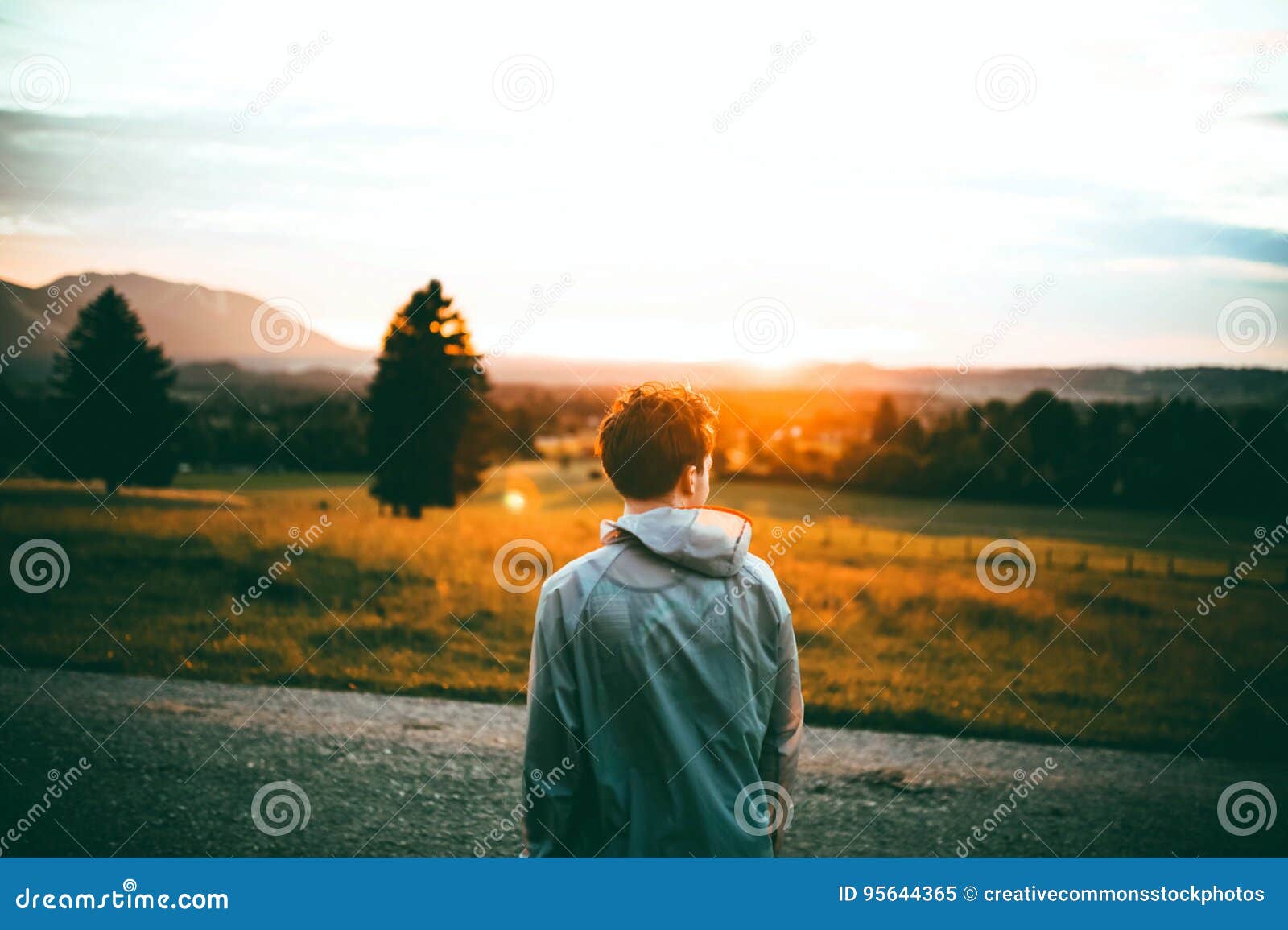 Boy Outdoors Picture. Image: 95644365