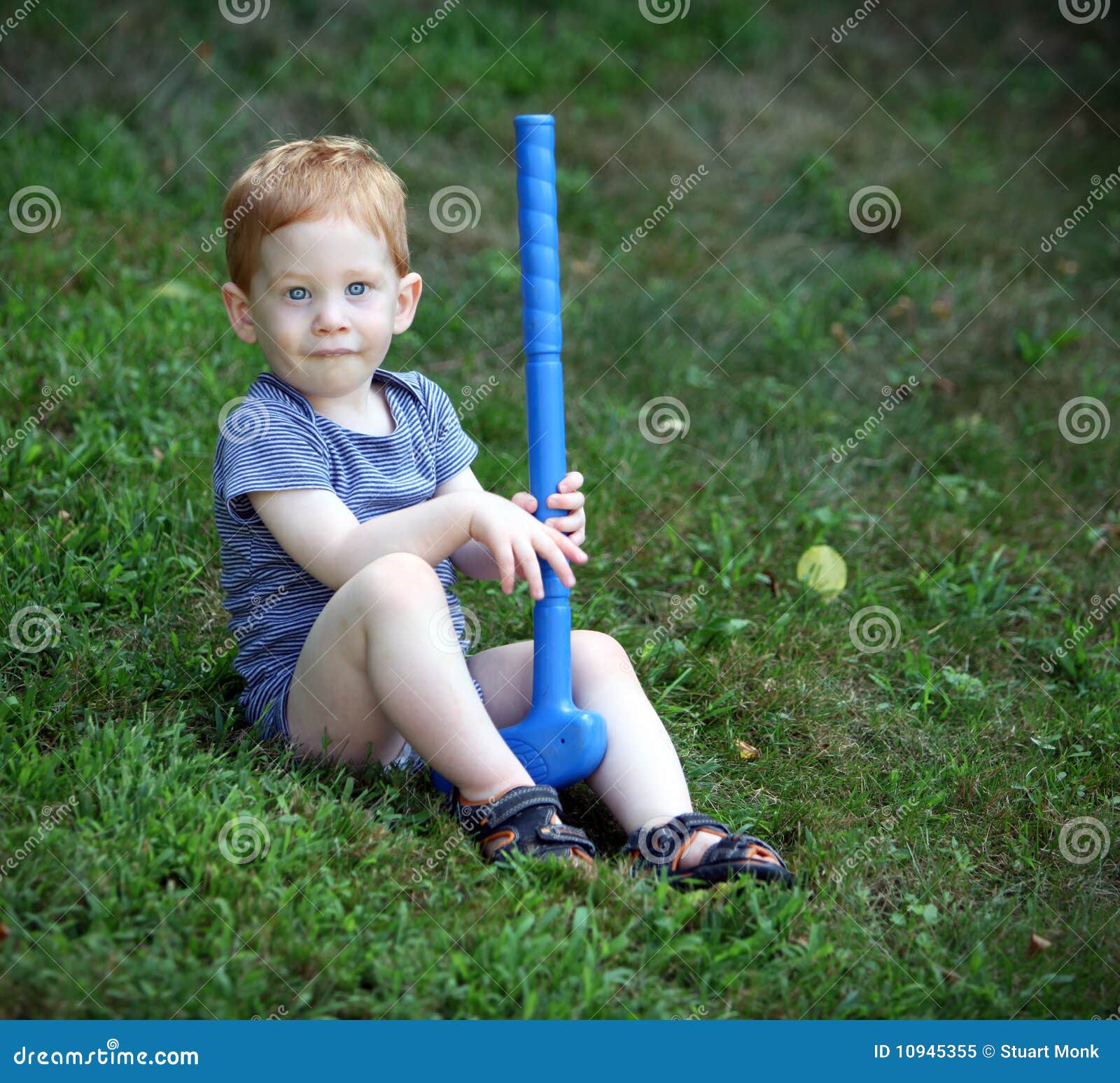 Boy outside stock image. Image of ginger, young, beautiful - 10945355