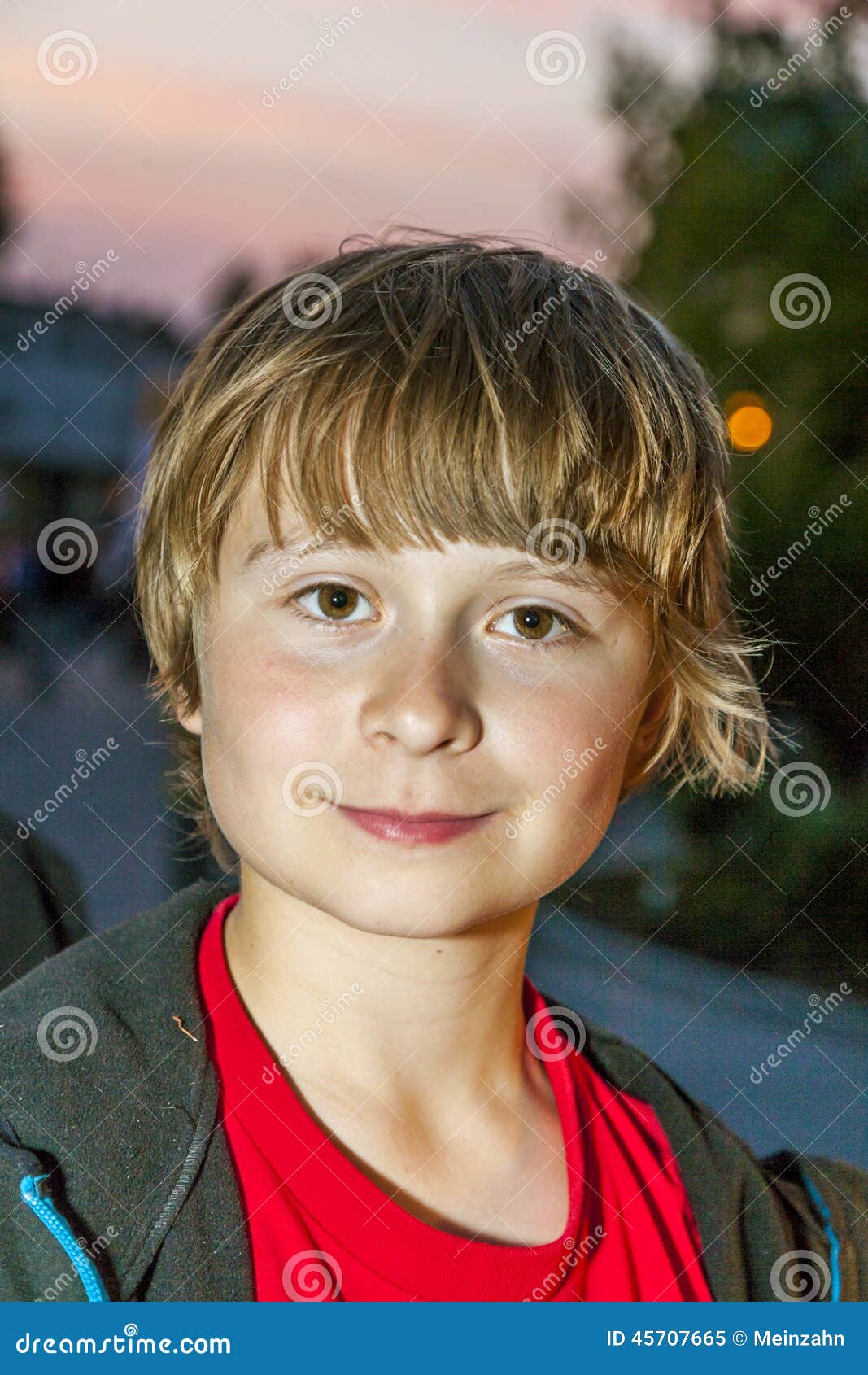 Boy outside at night stock image. Image of caucasian - 45707665