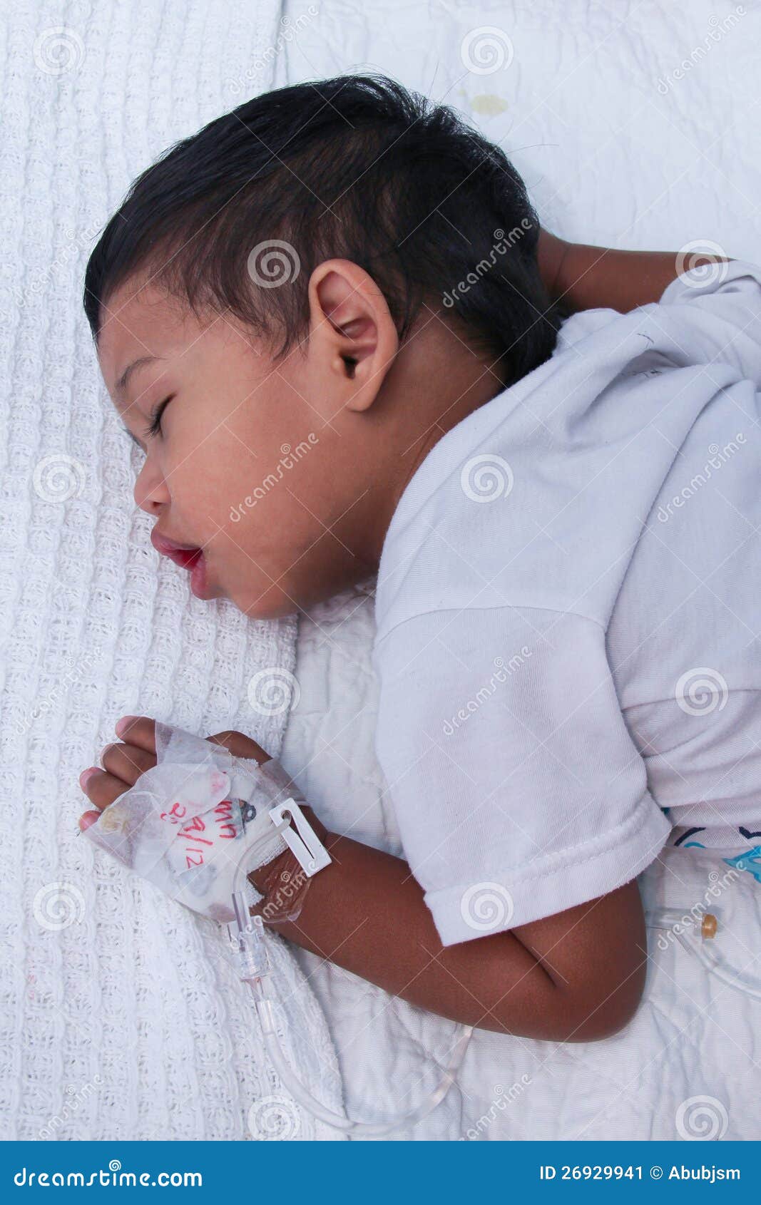 A boy in paediatric ward stock image. Image of fluid - 26929941