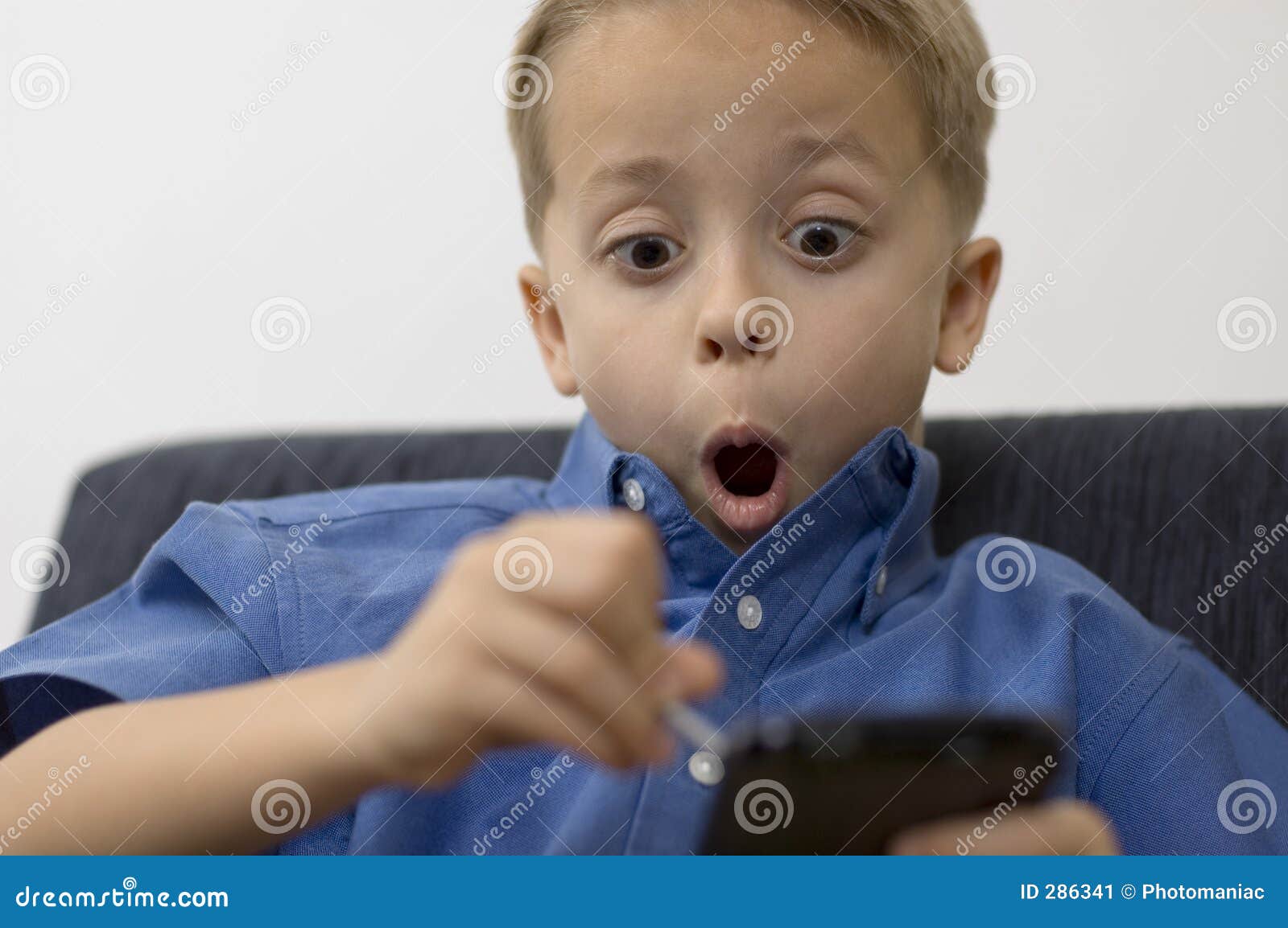 Boy / palmtop stock image. Image of friends, happy, joyful - 286341