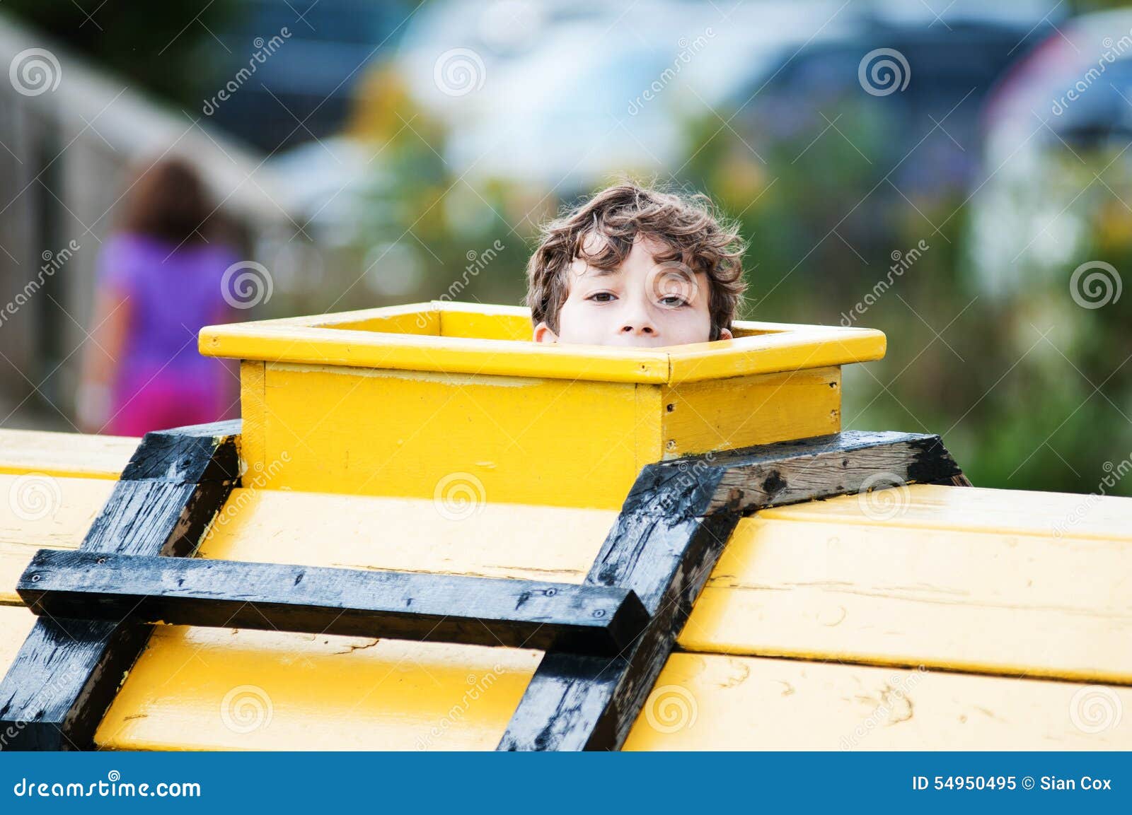 Boy peeking stock image. Image of peeking, active, play - 54950495