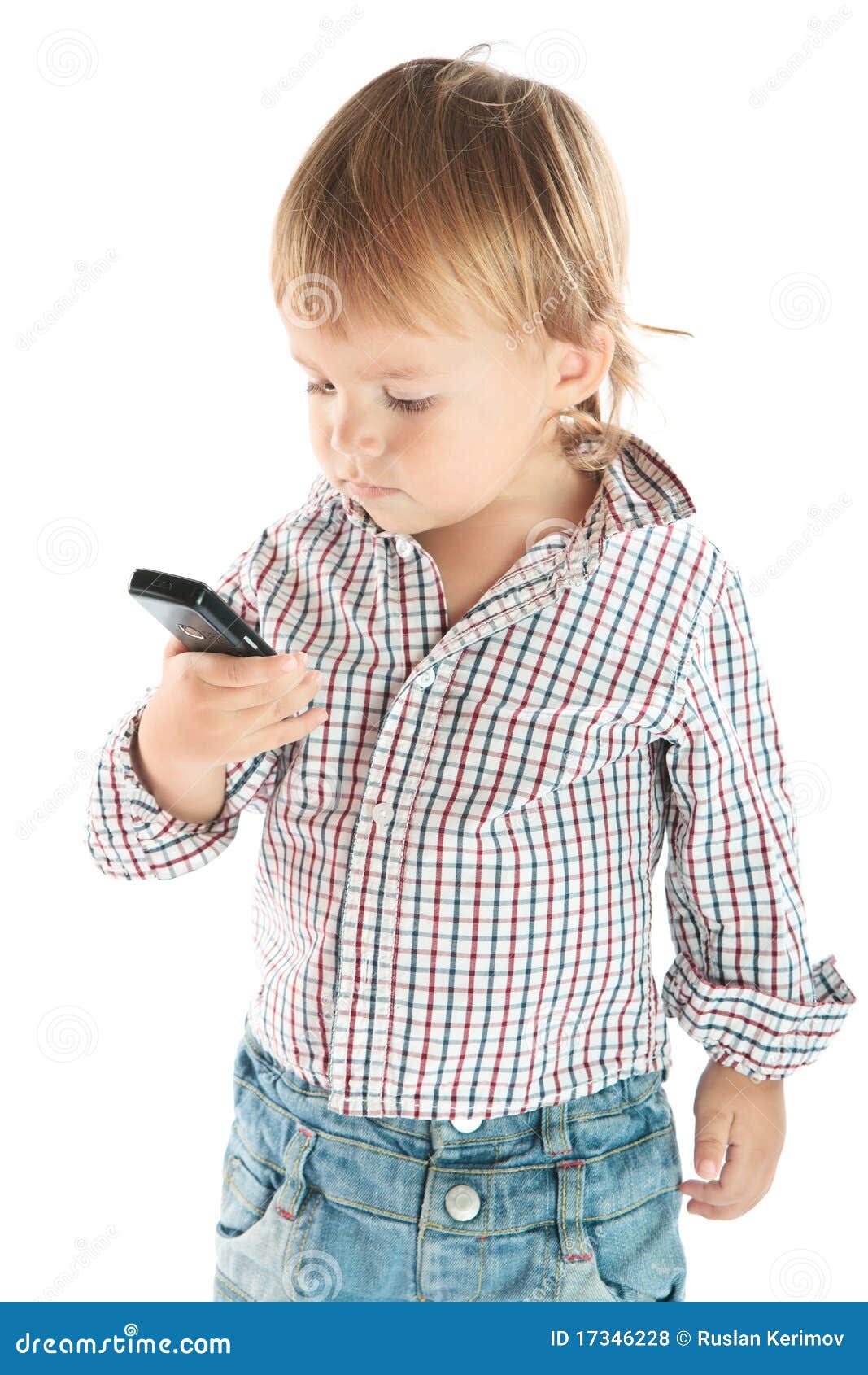 Boy with phone stock photo. Image of beautiful, full - 17346228