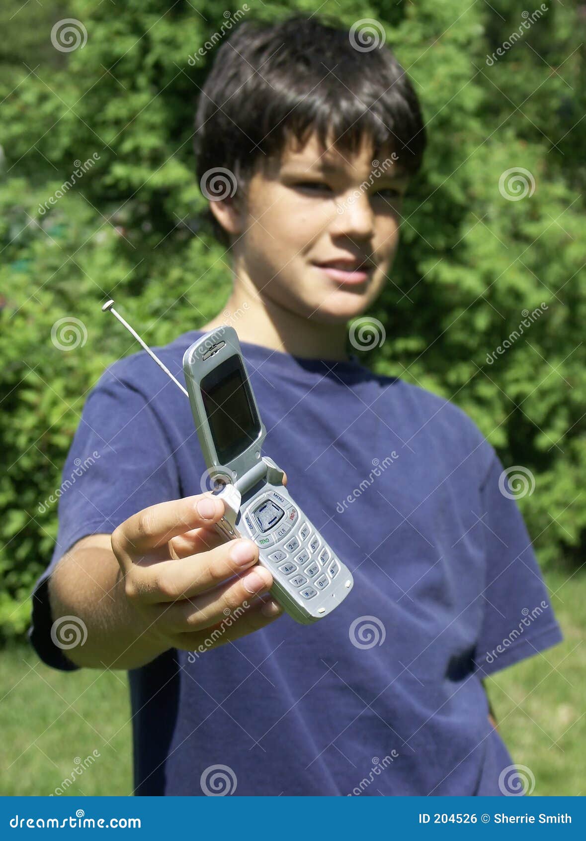 Boy and phone#2 stock photo. Image of child, camera, call - 204526